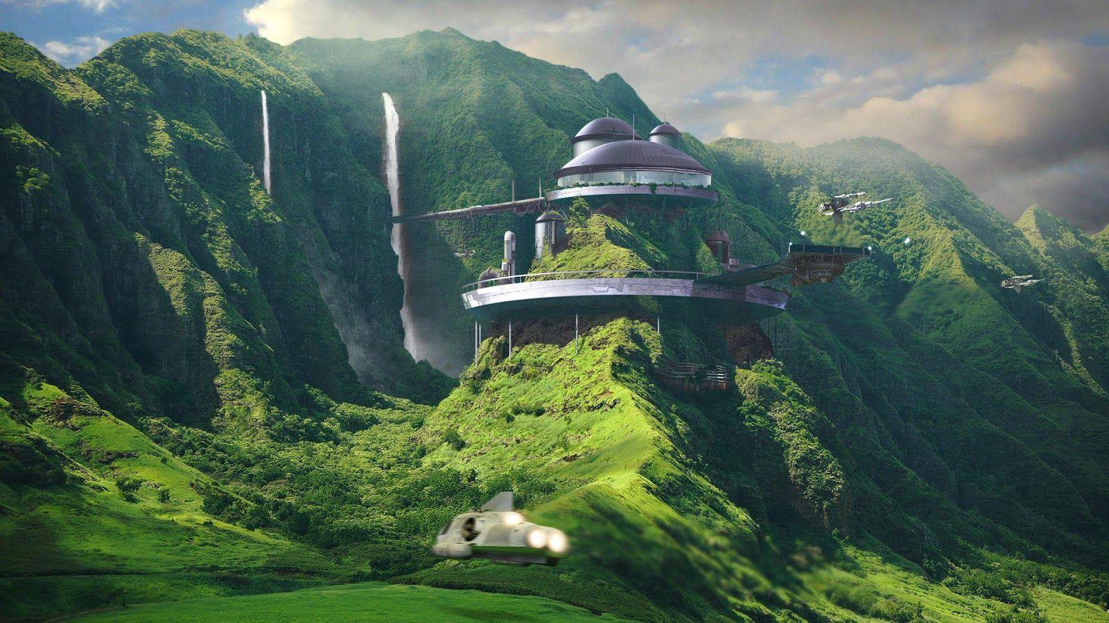 Futuristic Nature Wallpapers - Top Free Futuristic Nature Backgrounds ...