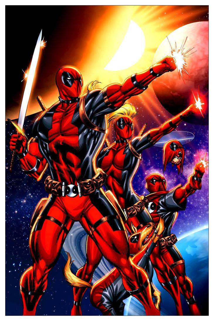 Deadpool Corps Wallpapers - Top Free Deadpool Corps Backgrounds ...