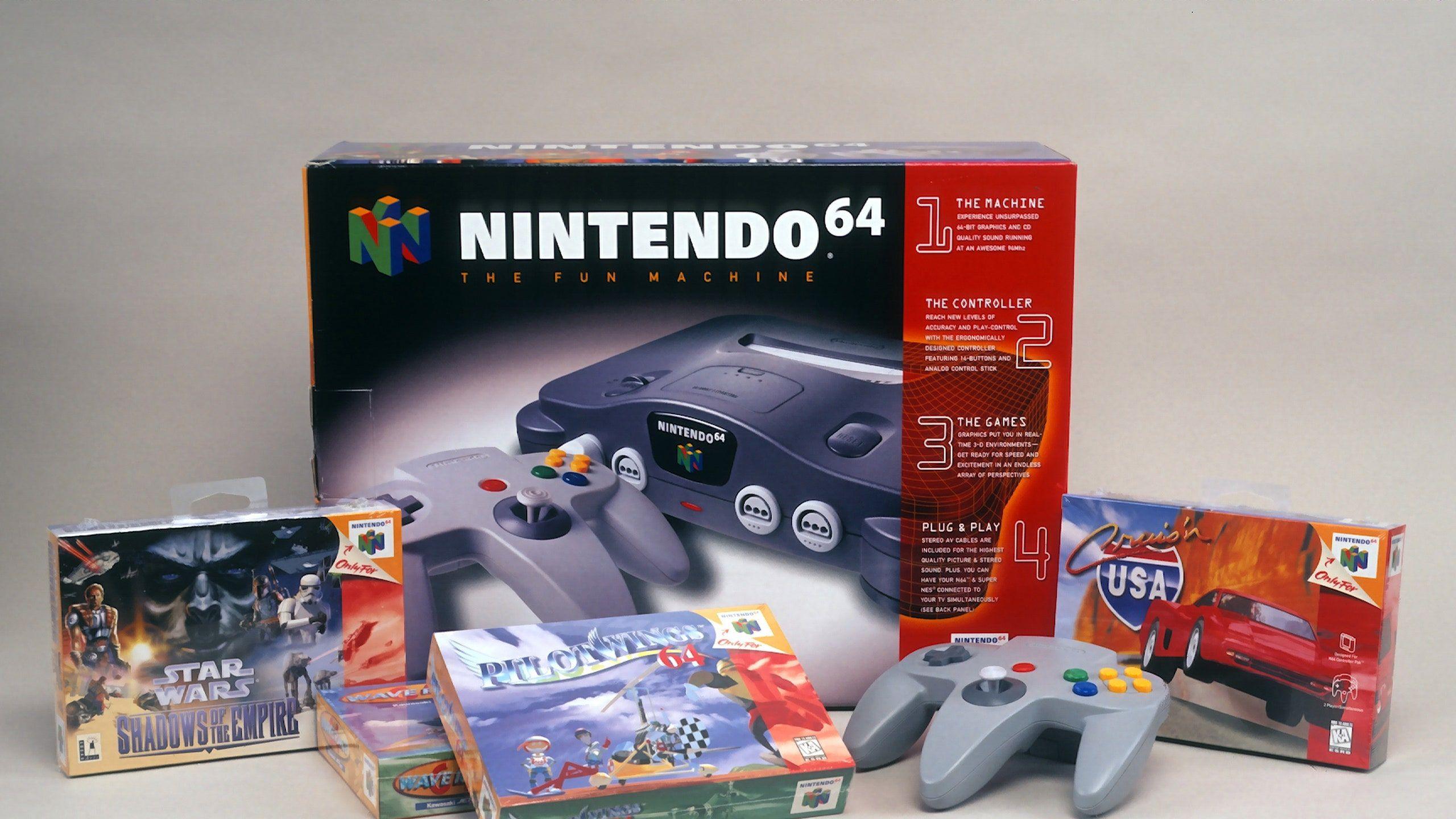 Nintendo 64 Console Wallpapers - Top Free Nintendo 64 Console ...
