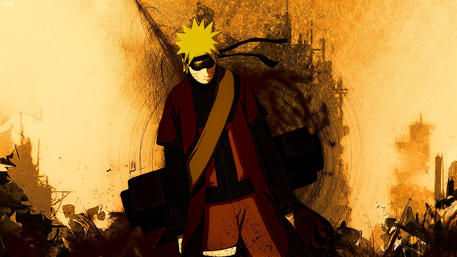 Orange Naruto Wallpapers - Top Free Orange Naruto Backgrounds - WallpaperAccess