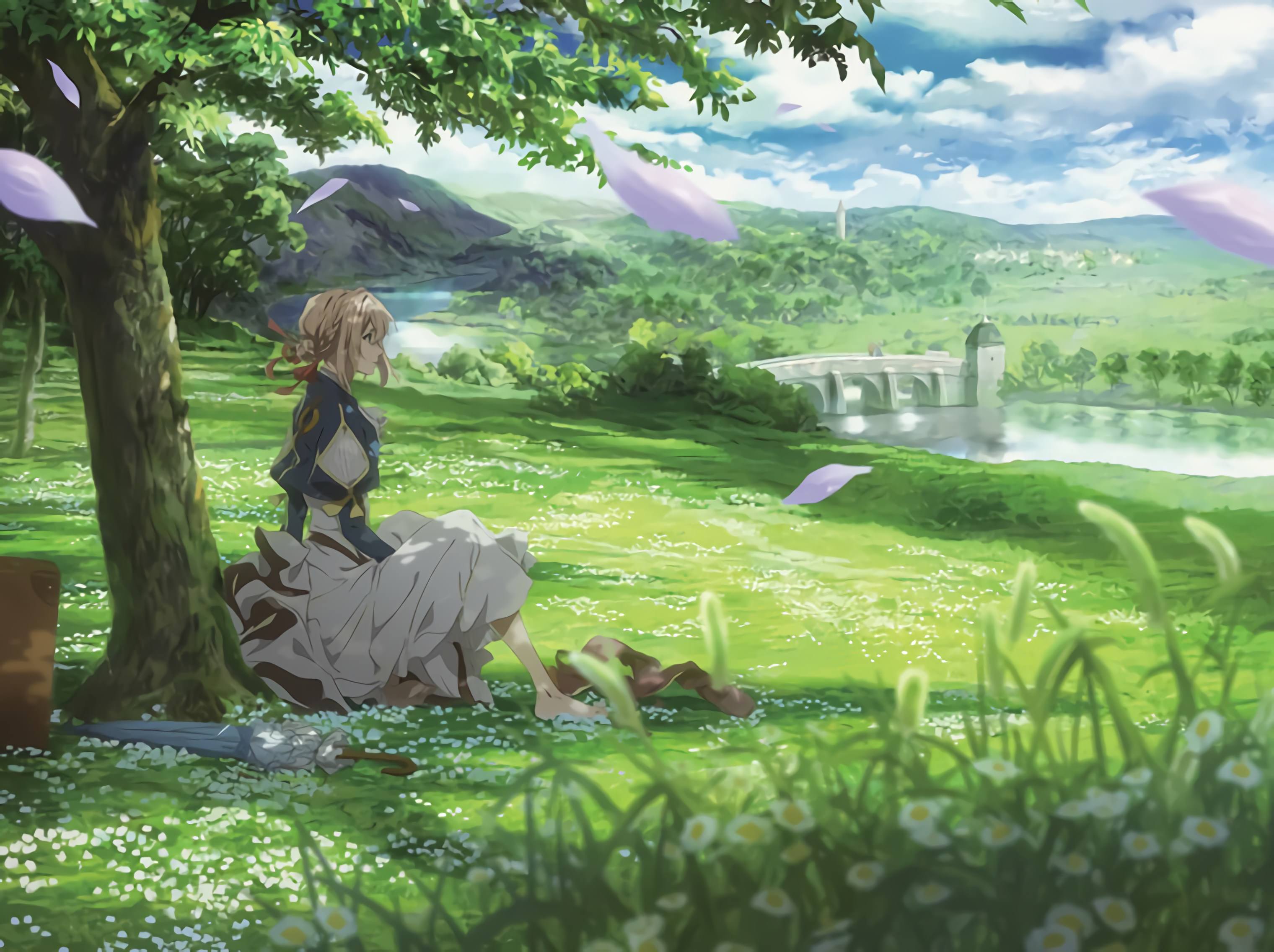 Violet Evergarden Landscape Wallpapers - Top Free Violet Evergarden ...