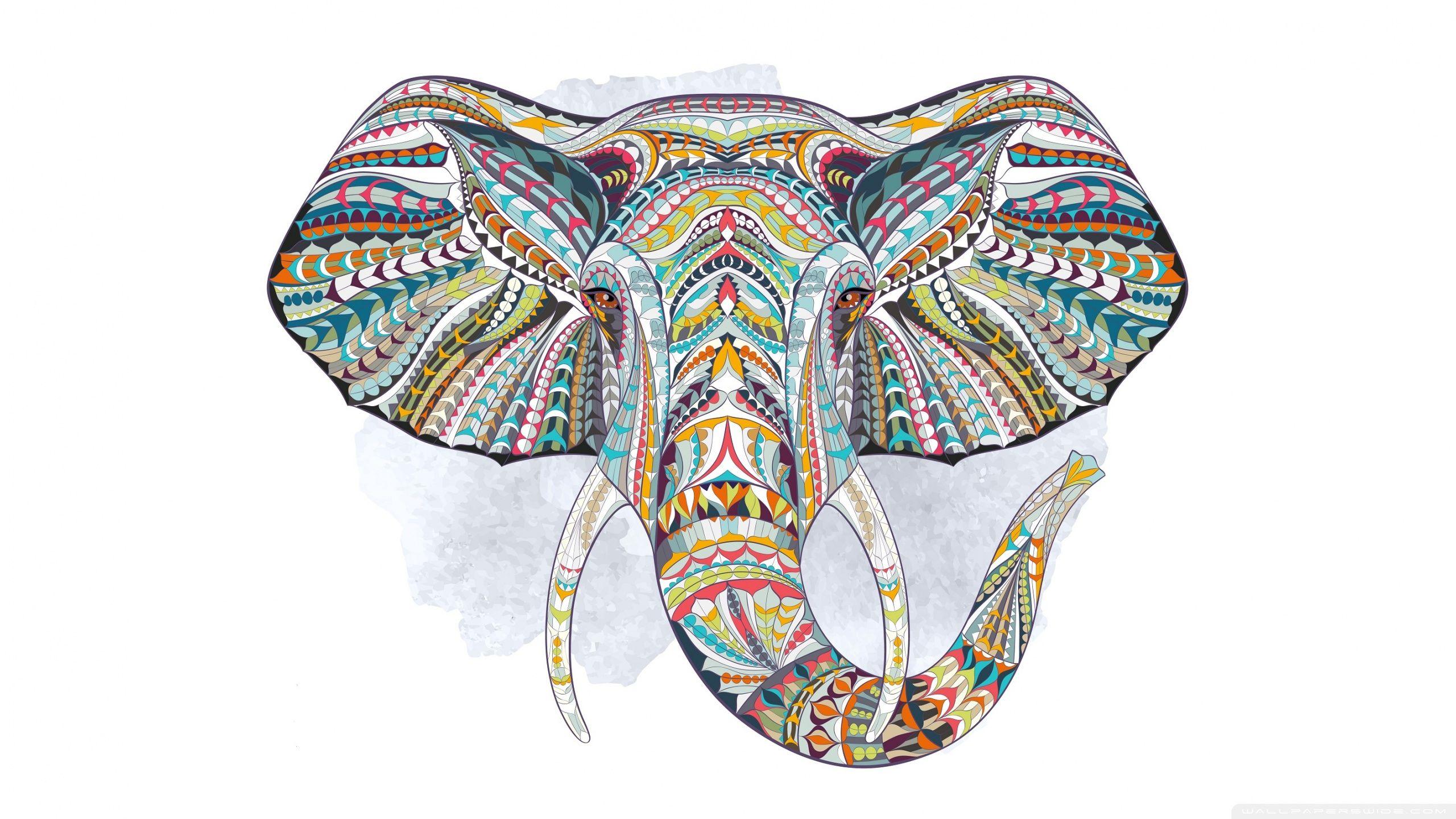 Elephant Print Wallpapers - Top Free Elephant Print Backgrounds ...