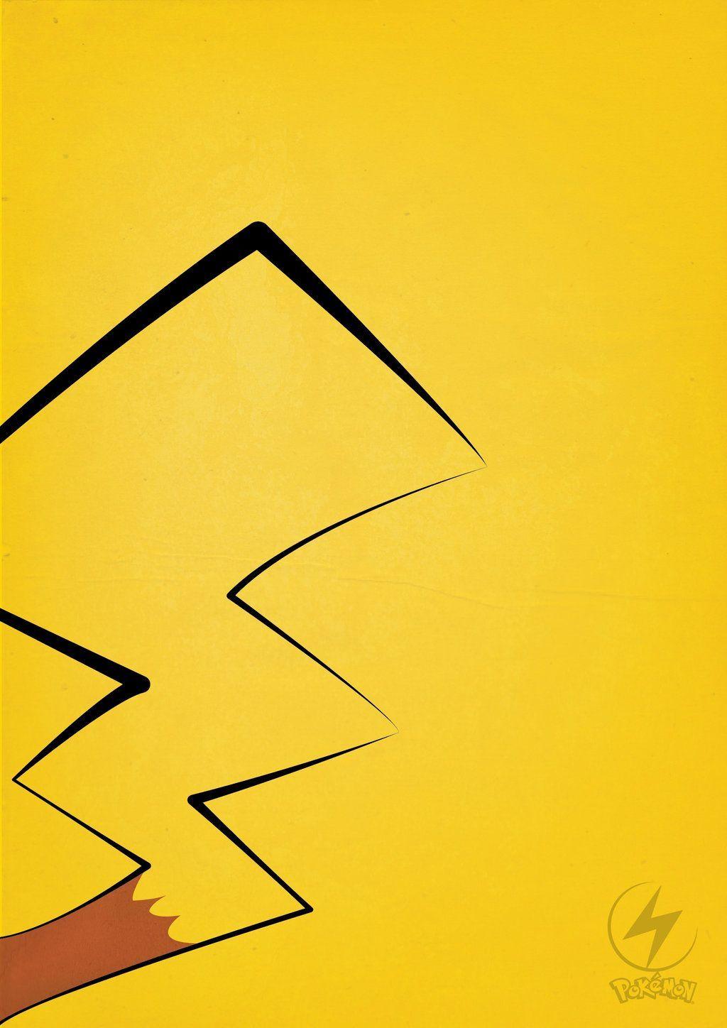 Minimalist Pikachu Wallpapers - Top Free Minimalist Pikachu Backgrounds ...