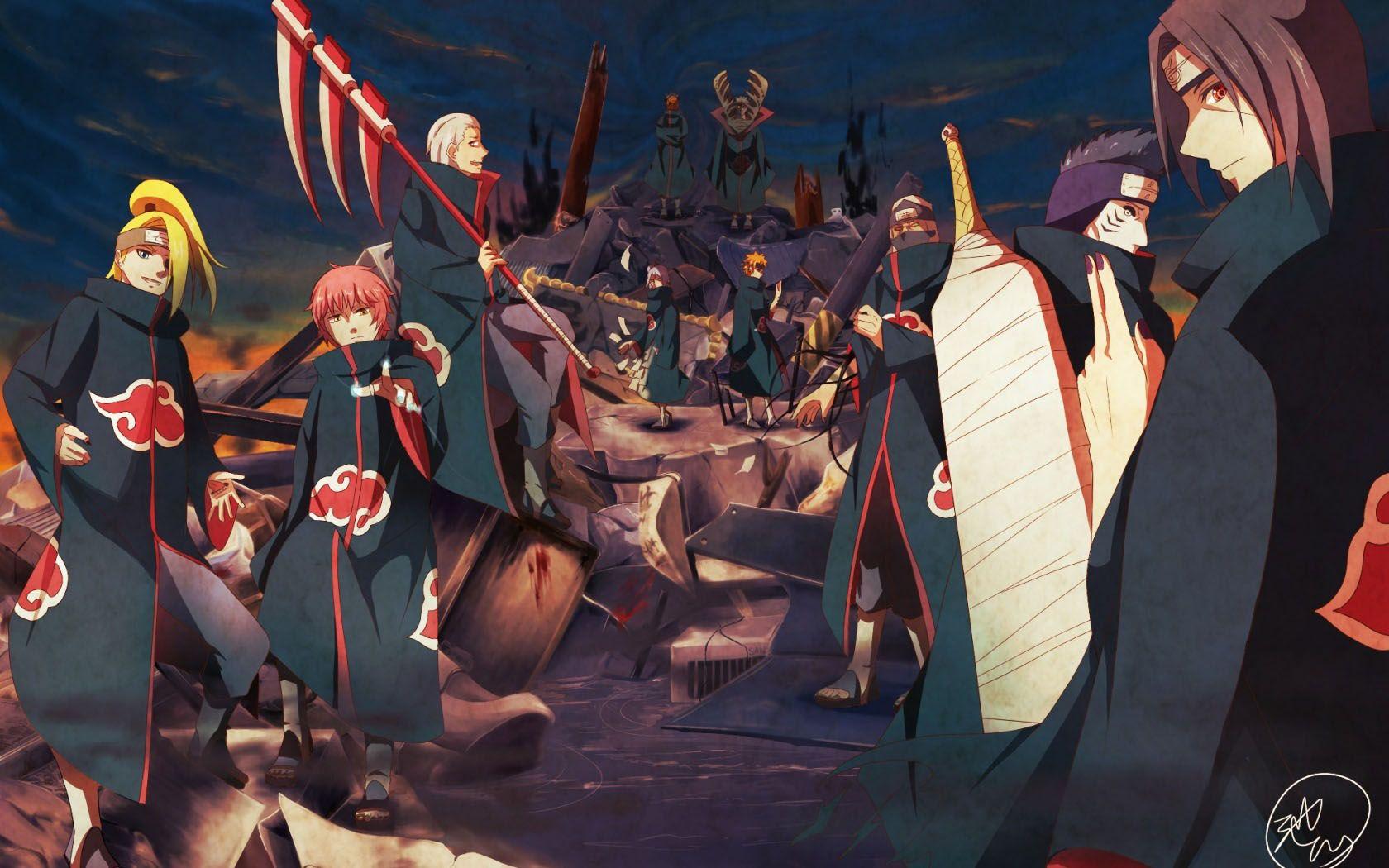 Akatsuki Desktop Wallpapers - Top Free Akatsuki Desktop Backgrounds ...