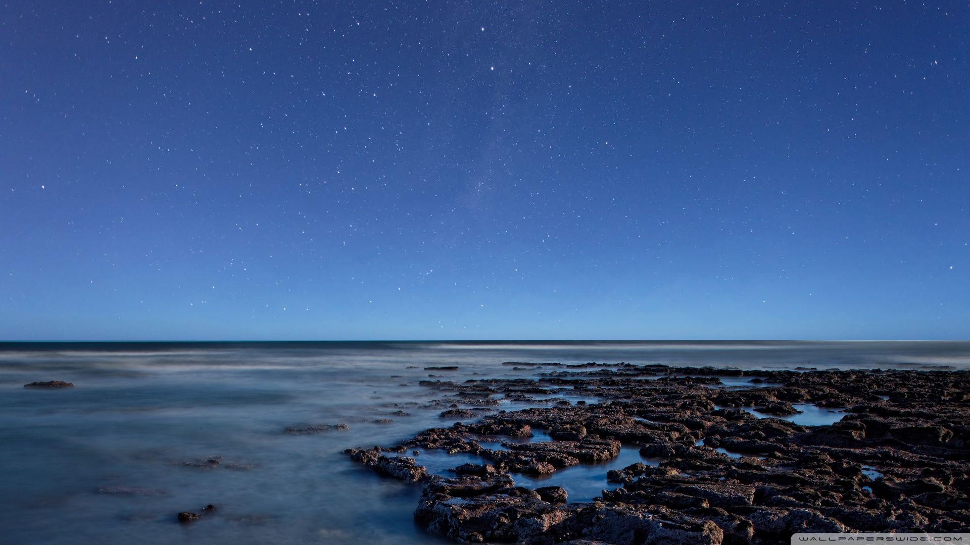 Sea Night Wallpapers - Top Free Sea Night Backgrounds - WallpaperAccess