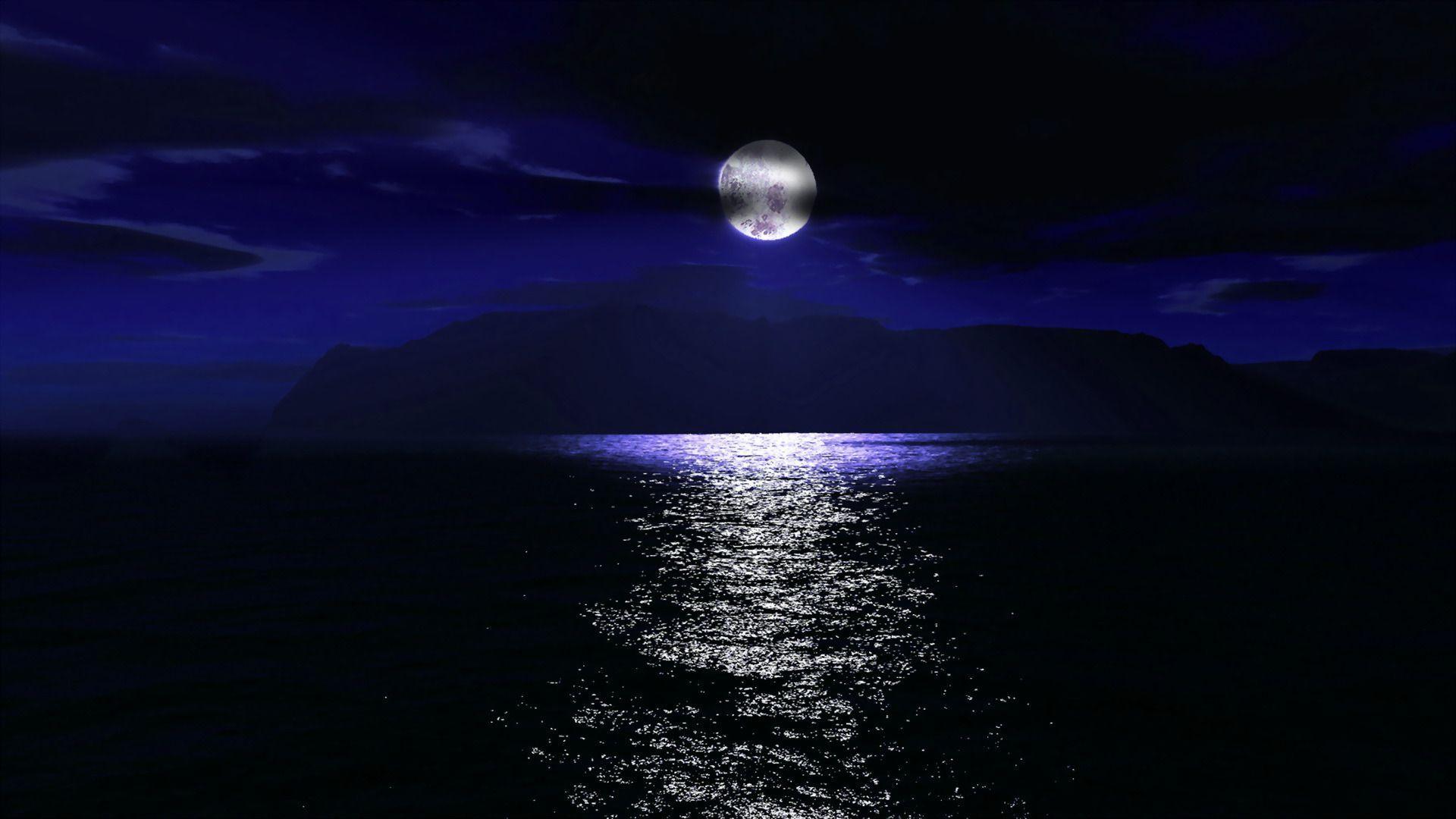 Sea Night Wallpapers - Top Free Sea Night Backgrounds - WallpaperAccess