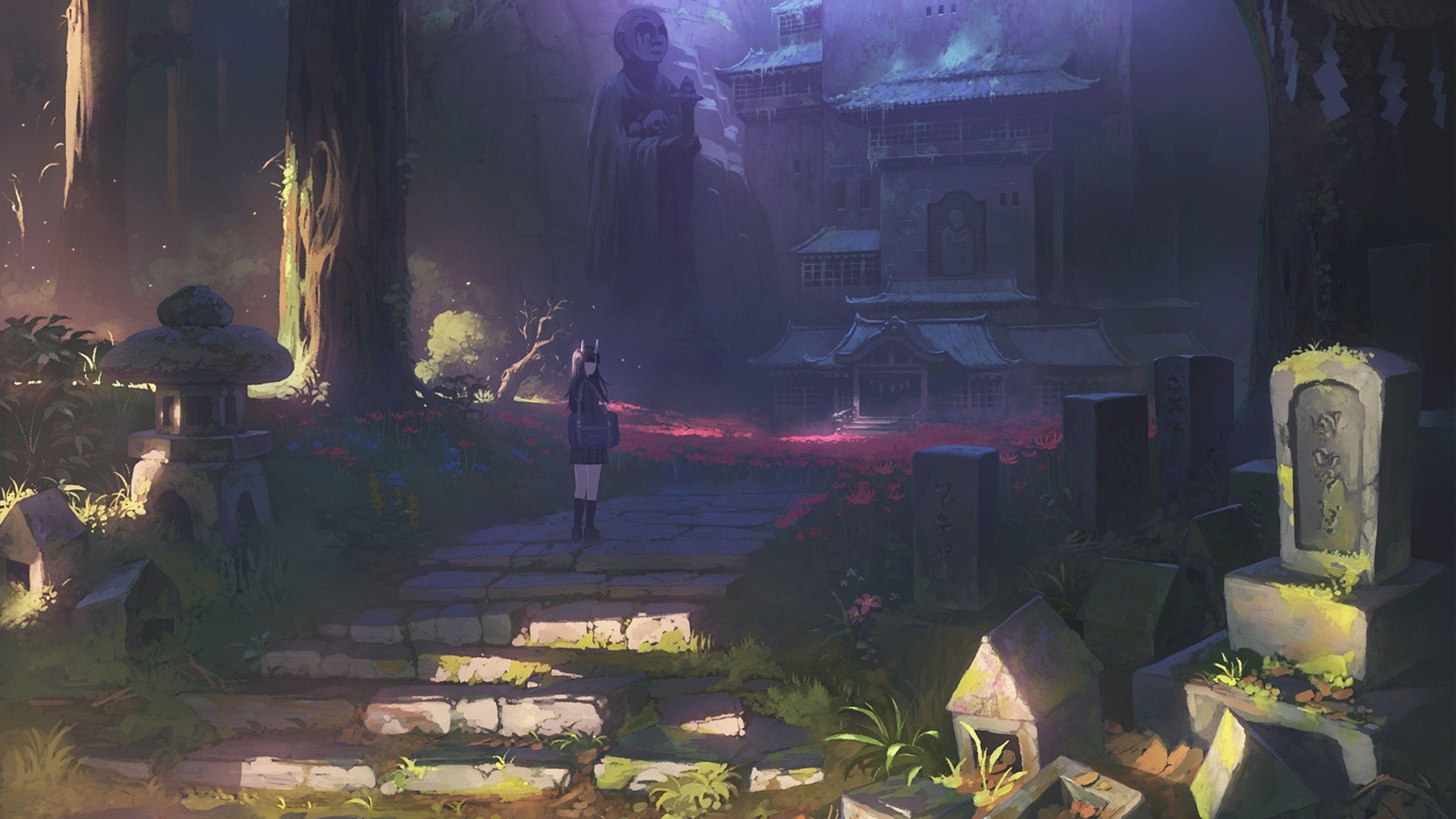 Anime Temple Wallpapers - Top Free Anime Temple Backgrounds ...