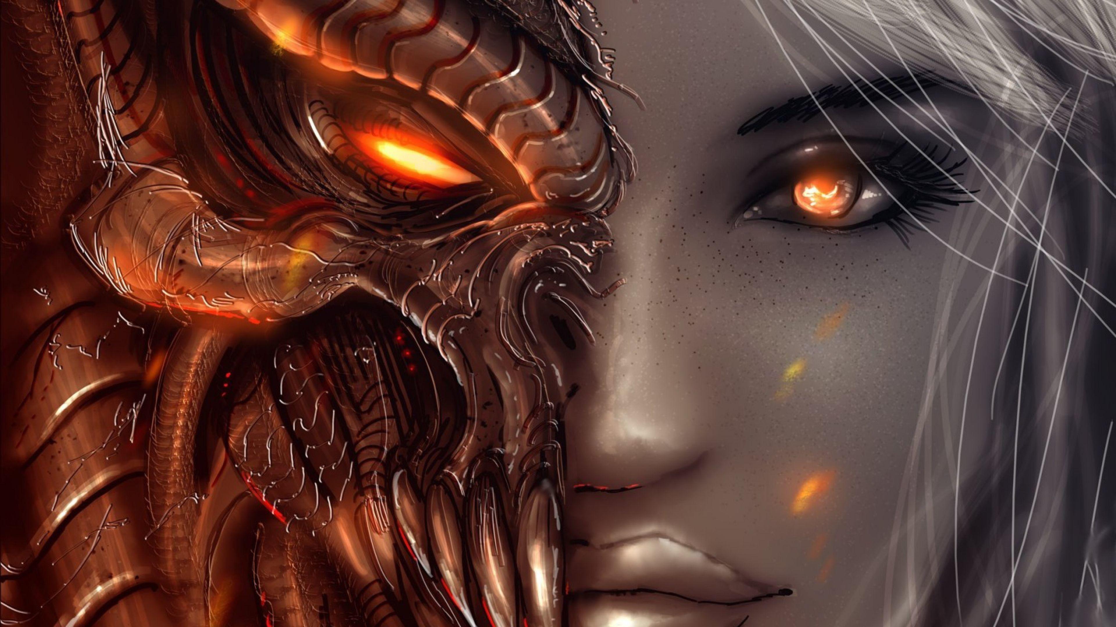 Devil Angel Wallpapers - Top Free Devil Angel Backgrounds - WallpaperAccess