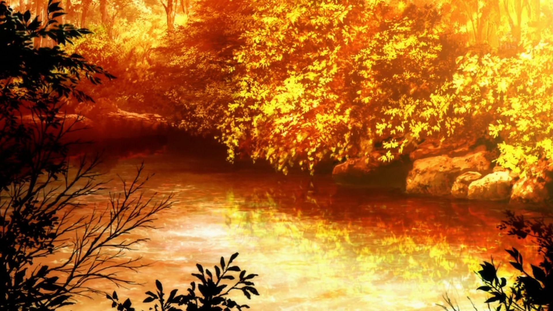 Anime Fall Wallpapers - Top Free Anime Fall Backgrounds - WallpaperAccess
