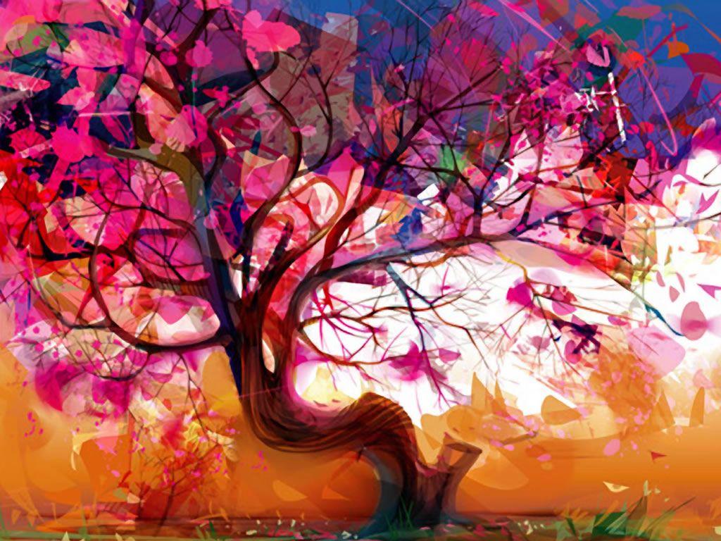 Pink Abstract Art Wallpapers - Top Free Pink Abstract Art Backgrounds ...