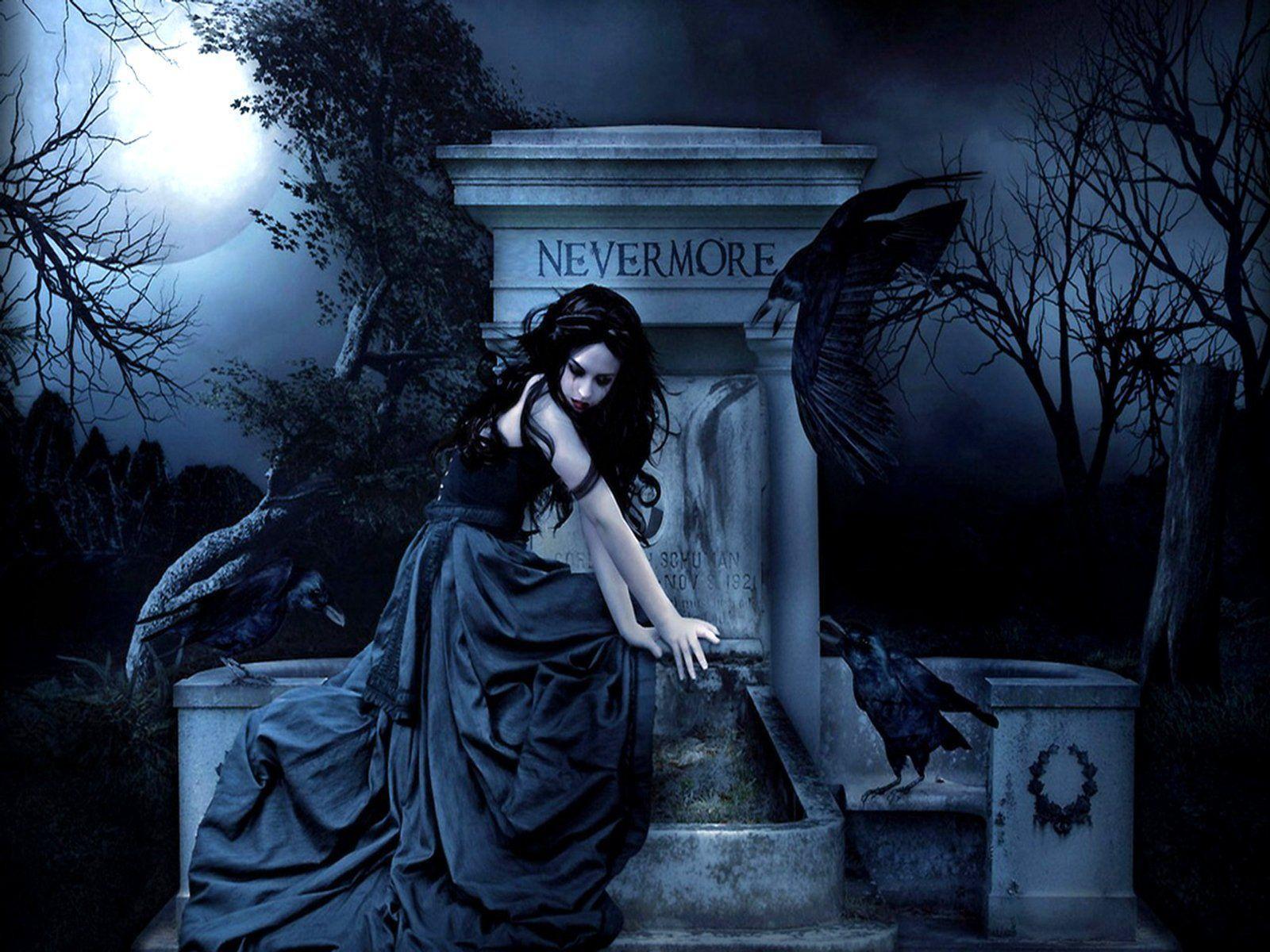 Gothic Cemetery Wallpapers - Top Free Gothic Cemetery Backgrounds ...