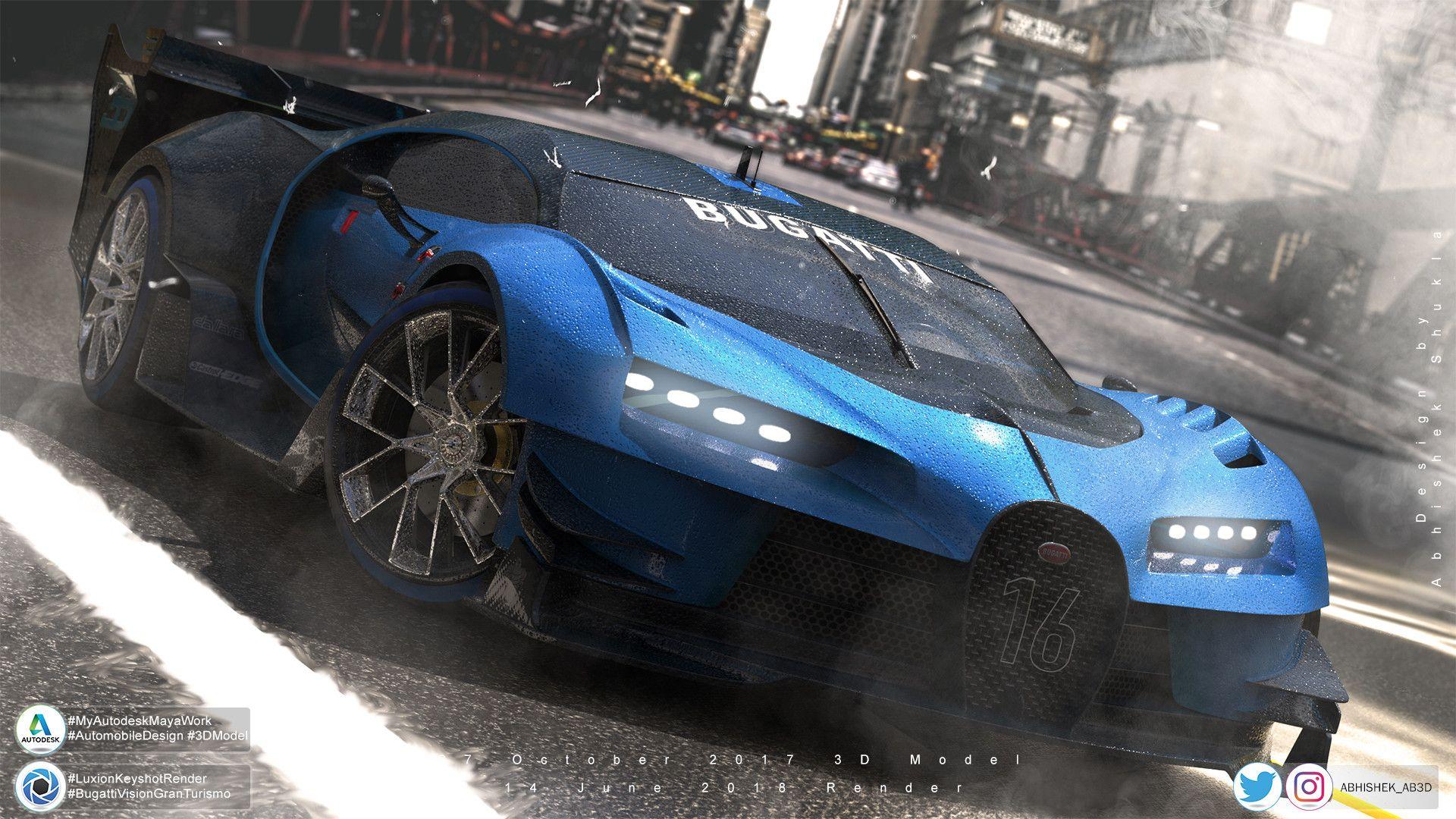Bugatti Vision GT Wallpapers - Top Free Bugatti Vision GT Backgrounds ...