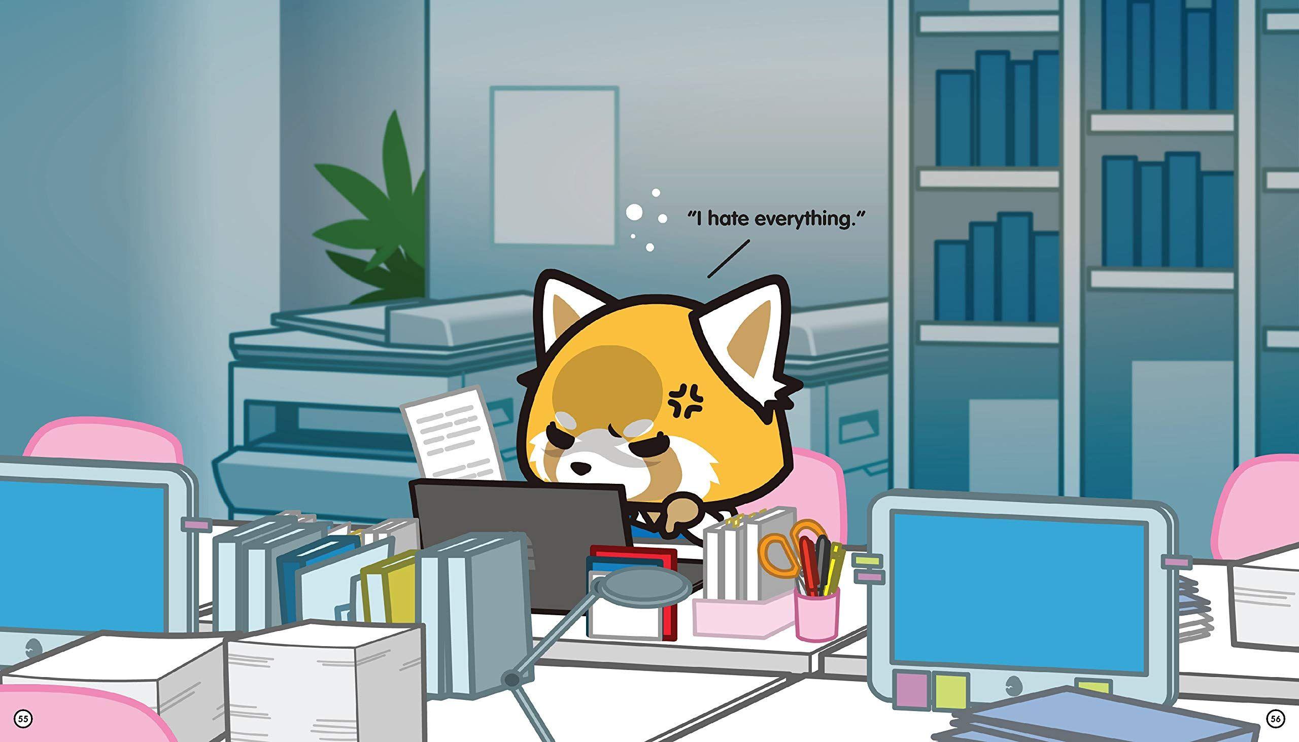 Aggretsuko Desktop Wallpapers Top Free Aggretsuko Desktop Backgrounds Wallpaperaccess