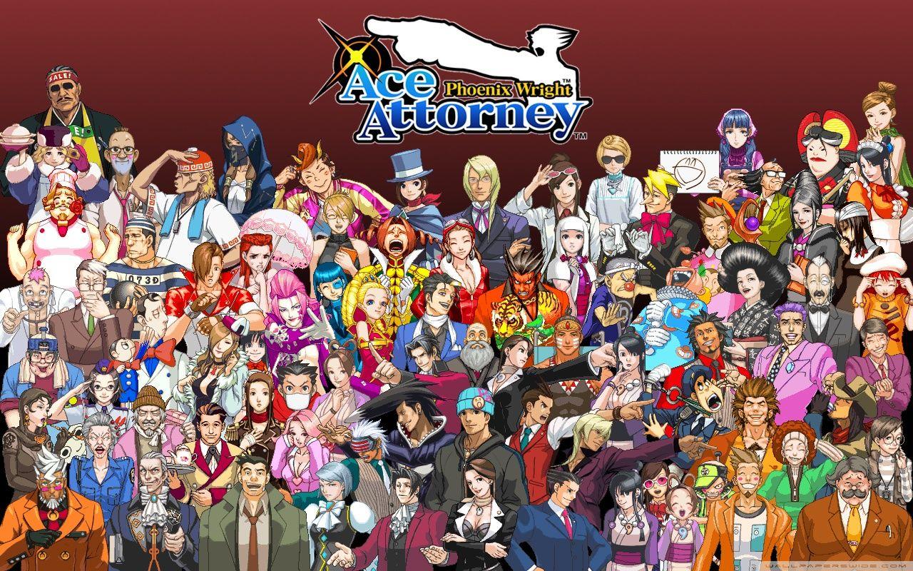 Ace Attorney Wallpapers - Top Free Ace Attorney Backgrounds - WallpaperAccess