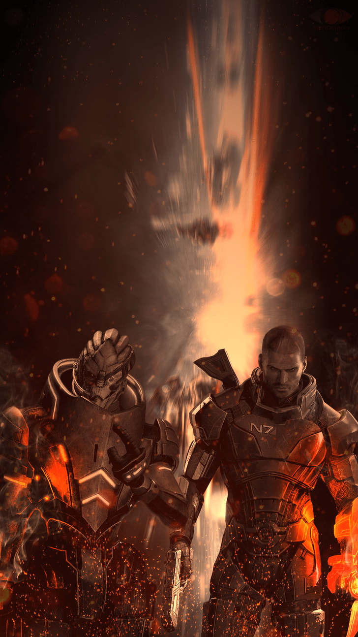Mass Effect Phone Wallpapers Top Free Mass Effect Phone Backgrounds Wallpaperaccess