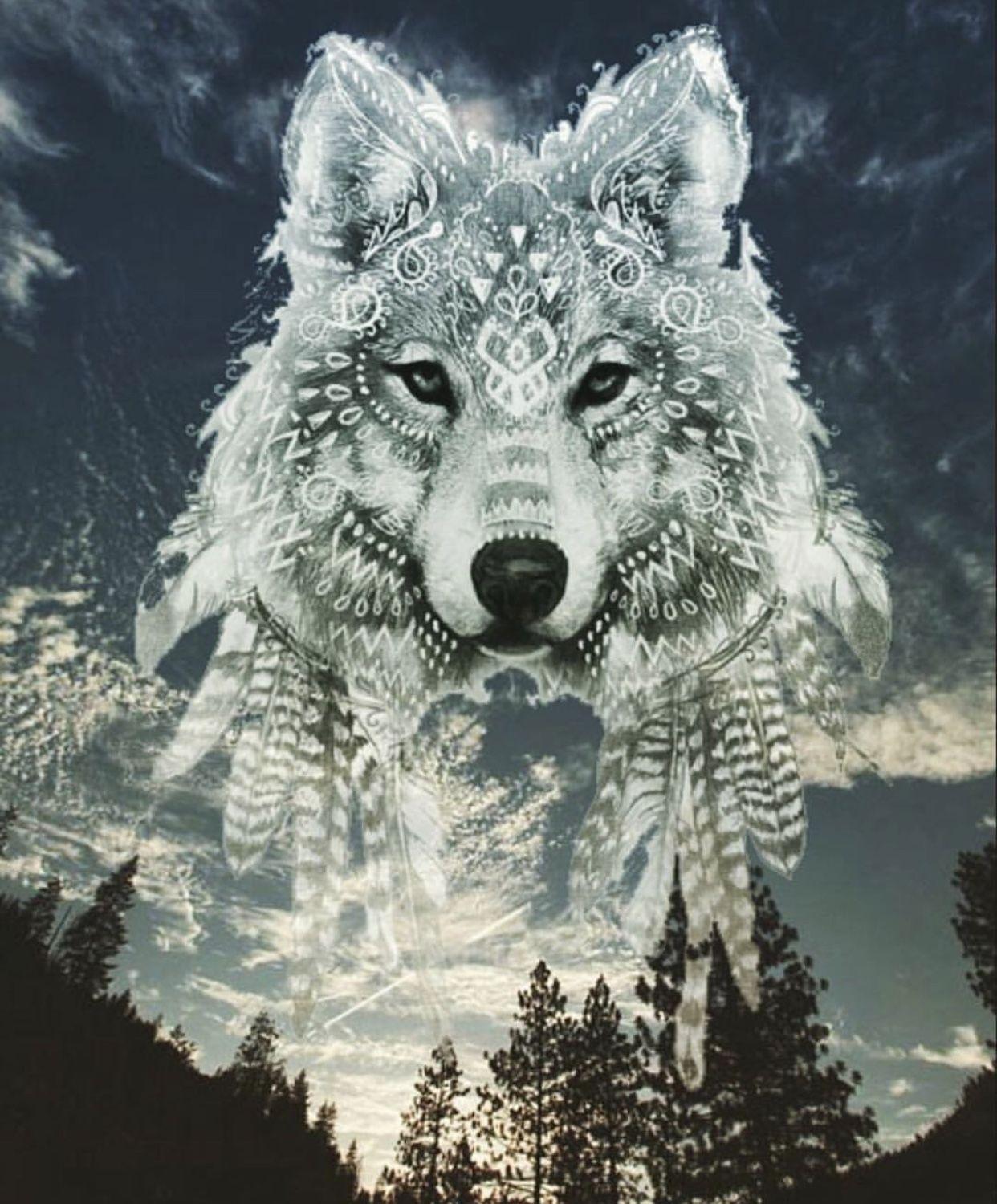 Spirit Animal Wolf Wallpapers - Top Free Spirit Animal Wolf Backgrounds ...