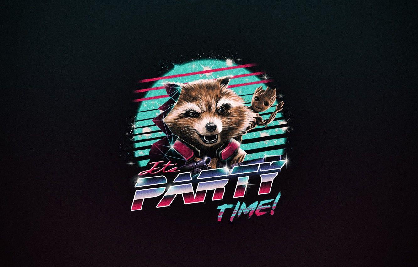 Groot Neon Wallpapers - Top Free Groot Neon Backgrounds - WallpaperAccess