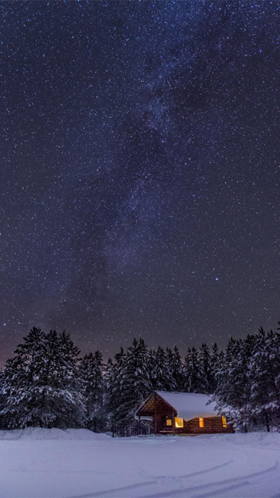 Winter Night Phone Wallpapers - Top Free Winter Night Phone Backgrounds ...