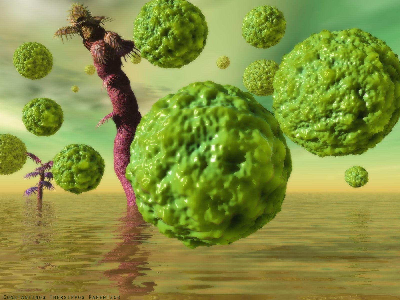 3D Virus Wallpapers - Top Free 3D Virus Backgrounds - WallpaperAccess