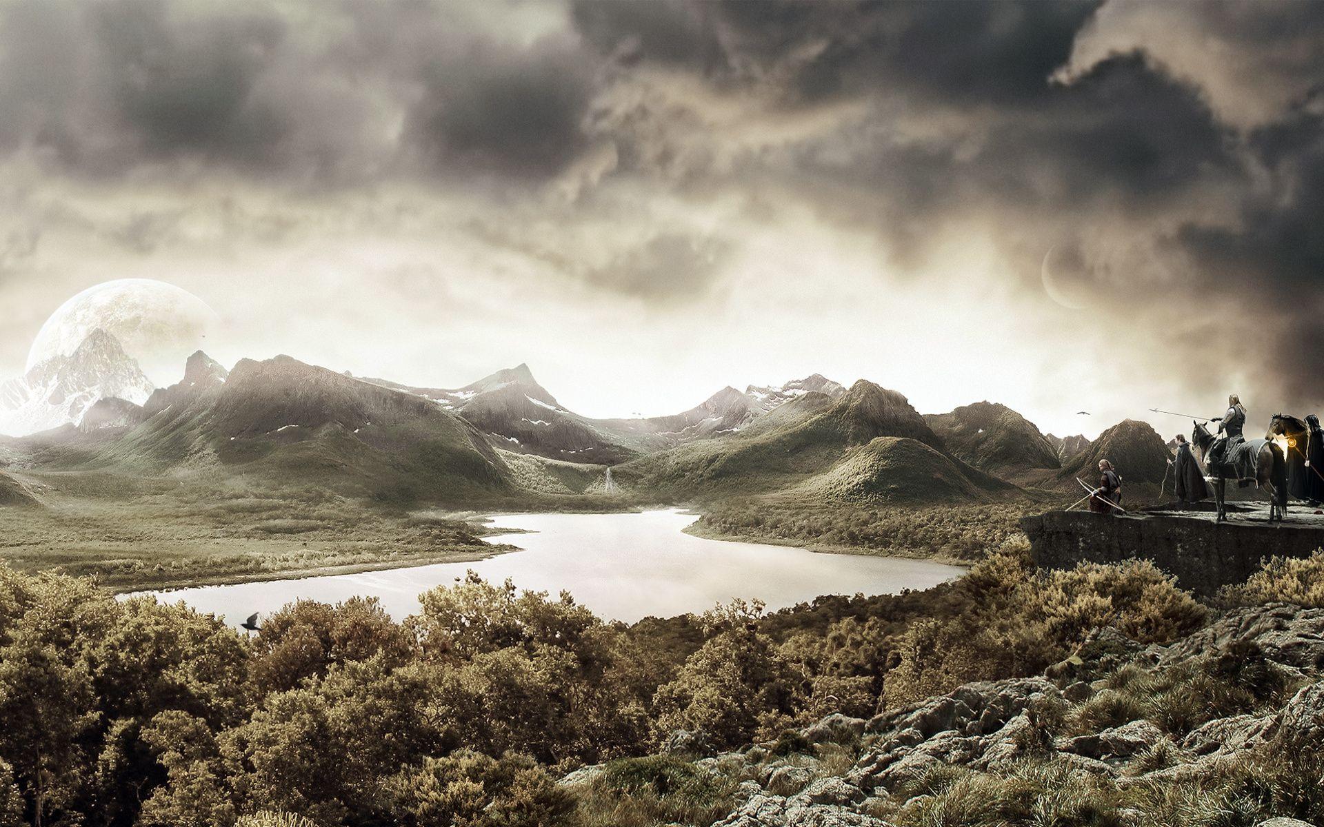 Medieval Landscape Painting Wallpapers - Top Free Medieval Landscape ...