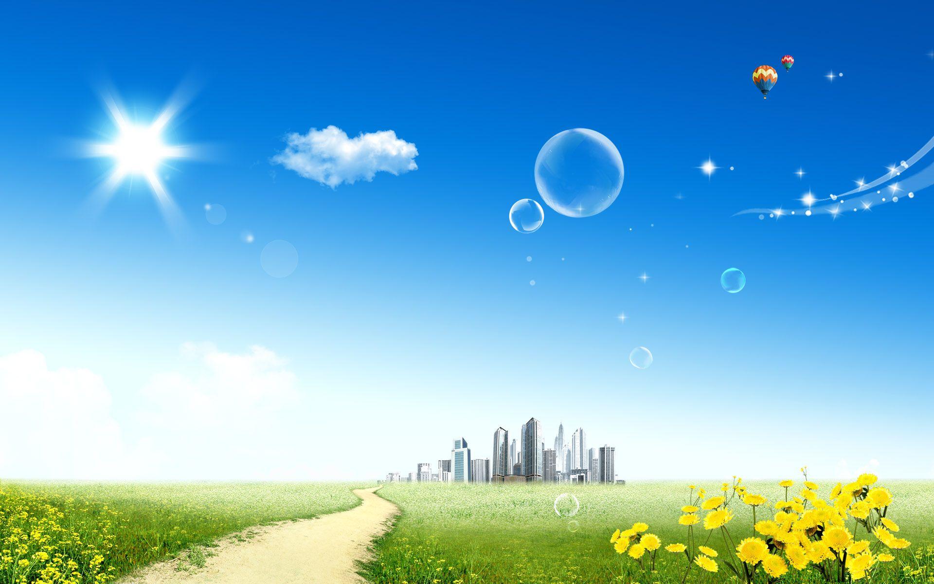 Blue Sky Laptop Wallpapers - Top Free Blue Sky Laptop Backgrounds ...