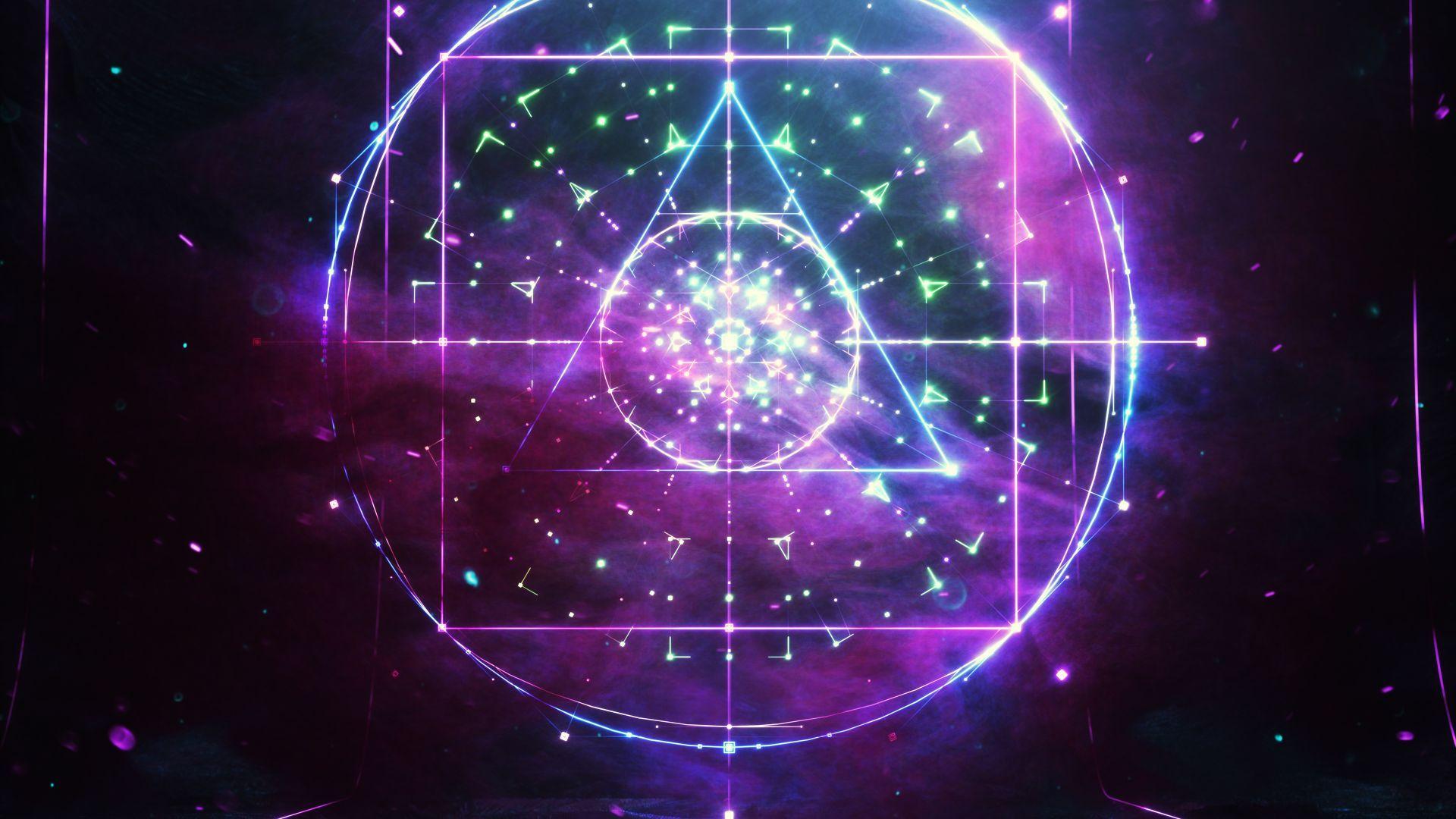 Geometric Circles Wallpapers - Top Free Geometric Circles Backgrounds ...