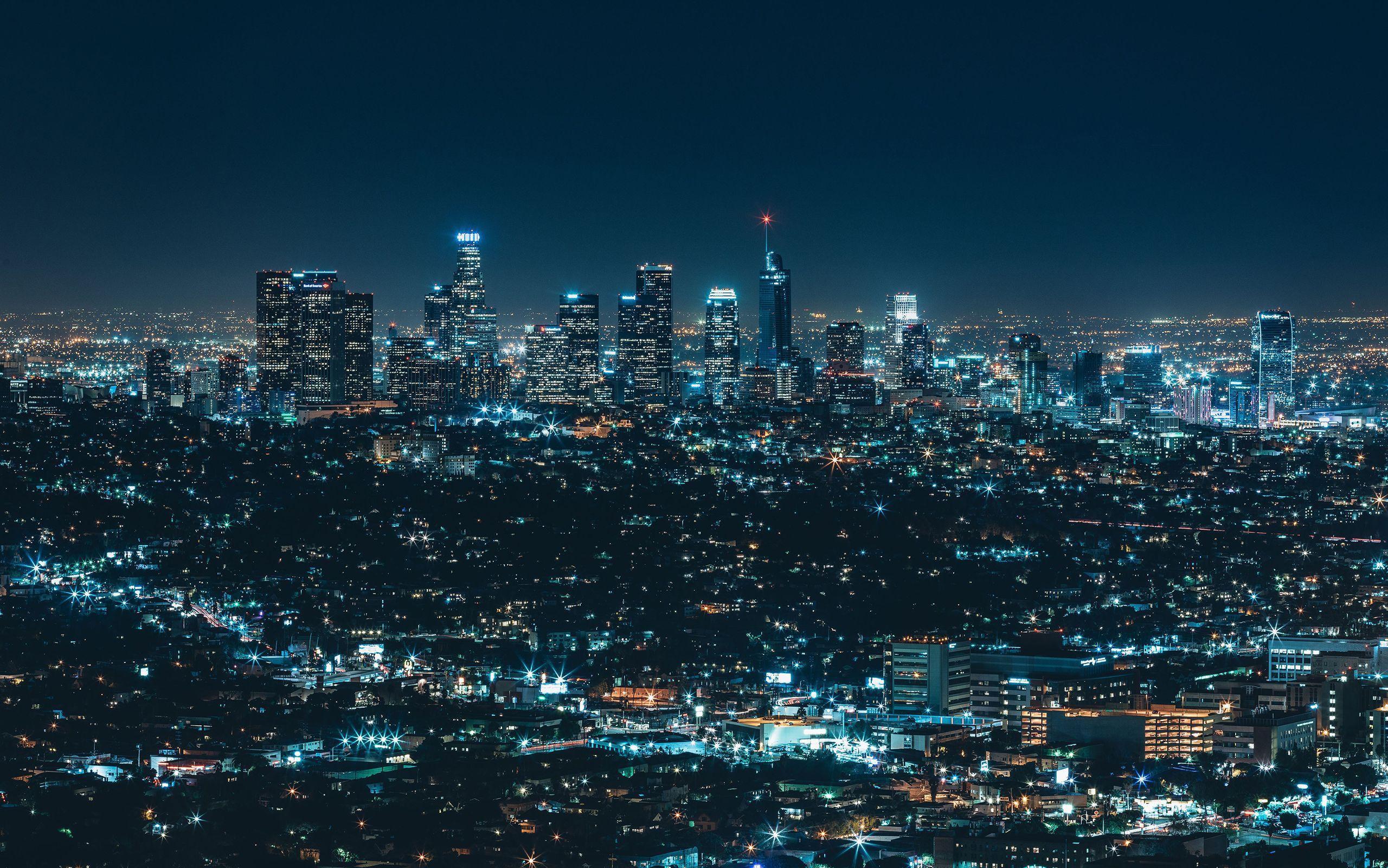 Blue City Night Wallpapers - Top Free Blue City Night Backgrounds ...