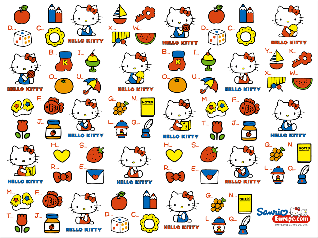 Hello Kitty Characters Wallpapers - Top Free Hello Kitty Characters ...
