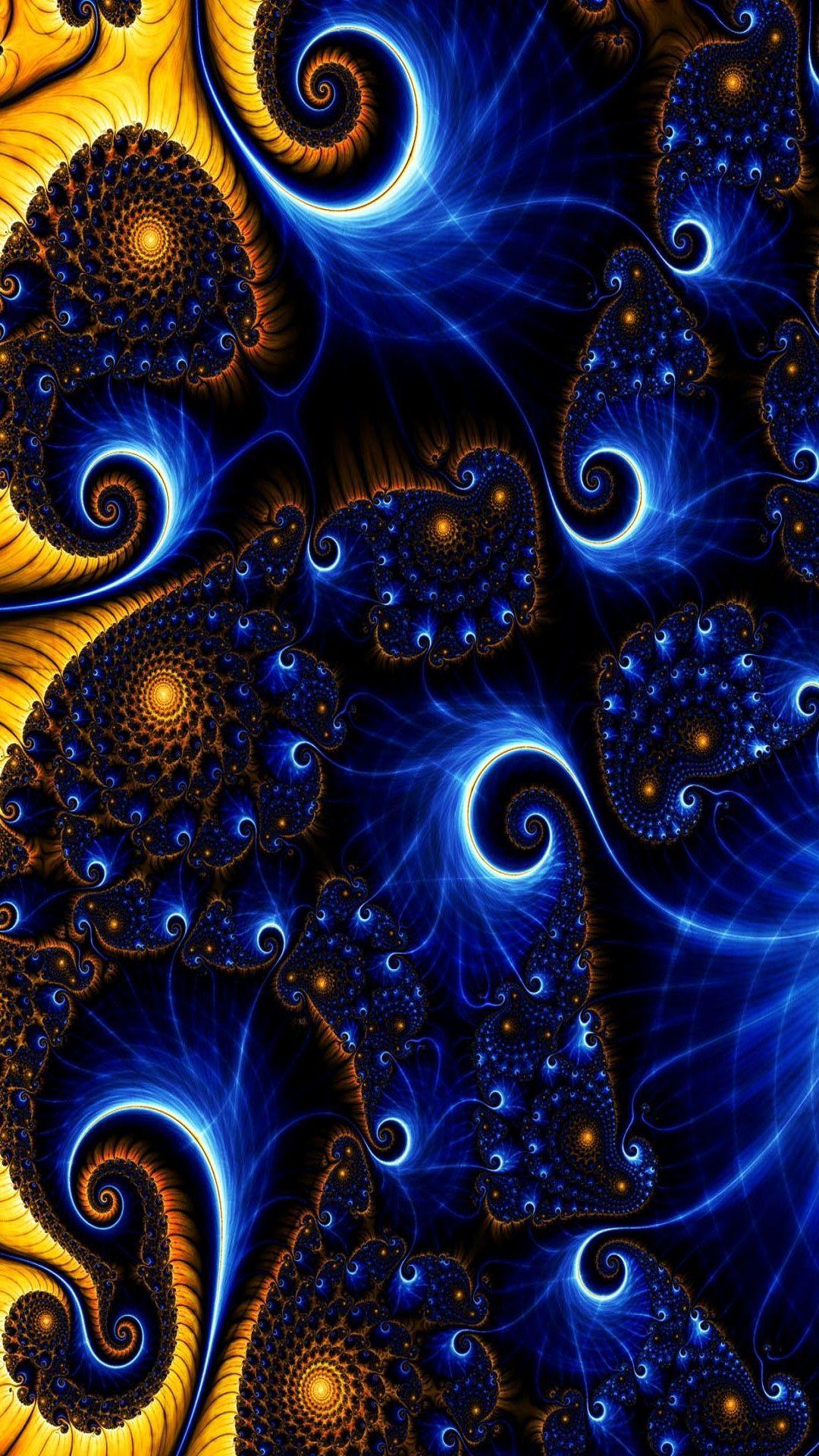 Blue and Yellow Abstract Wallpapers - Top Free Blue and Yellow Abstract ...