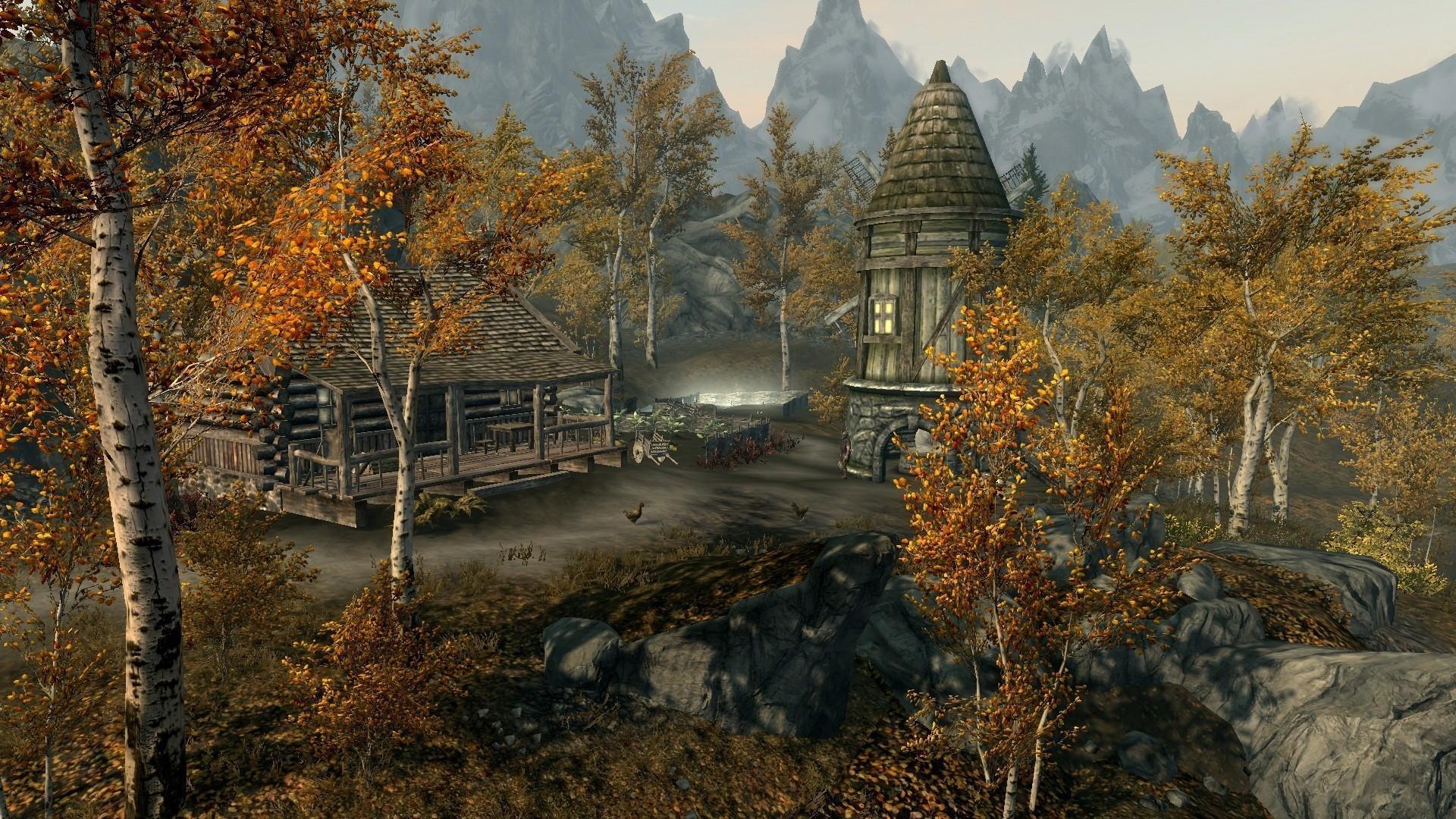 Skyrim Landscape Wallpapers - Top Free Skyrim Landscape Backgrounds ...