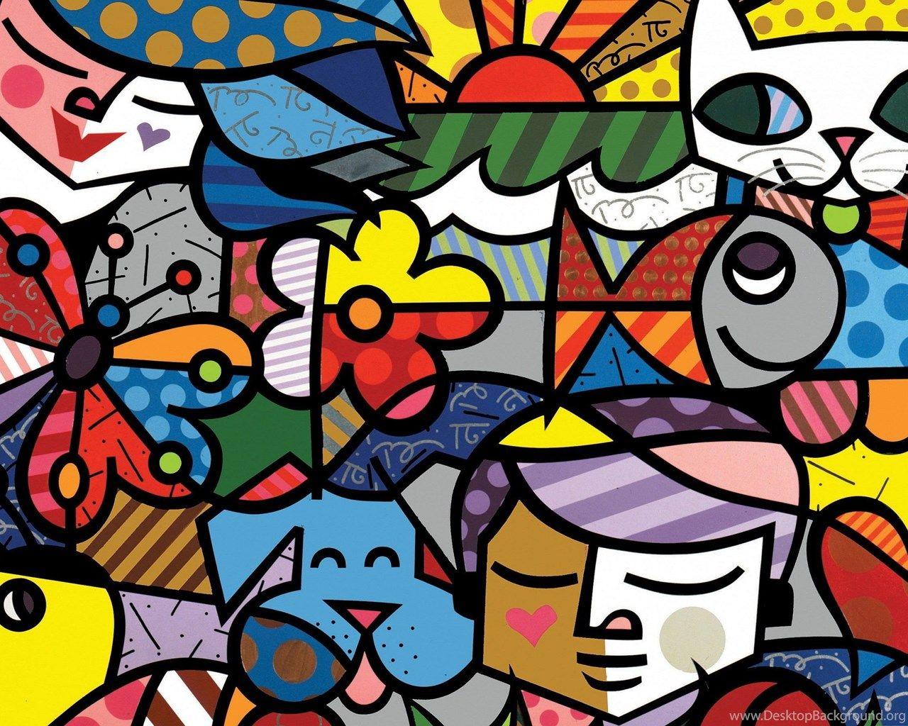 Abstract Pop Art Wallpapers - Top Free Abstract Pop Art Backgrounds ...