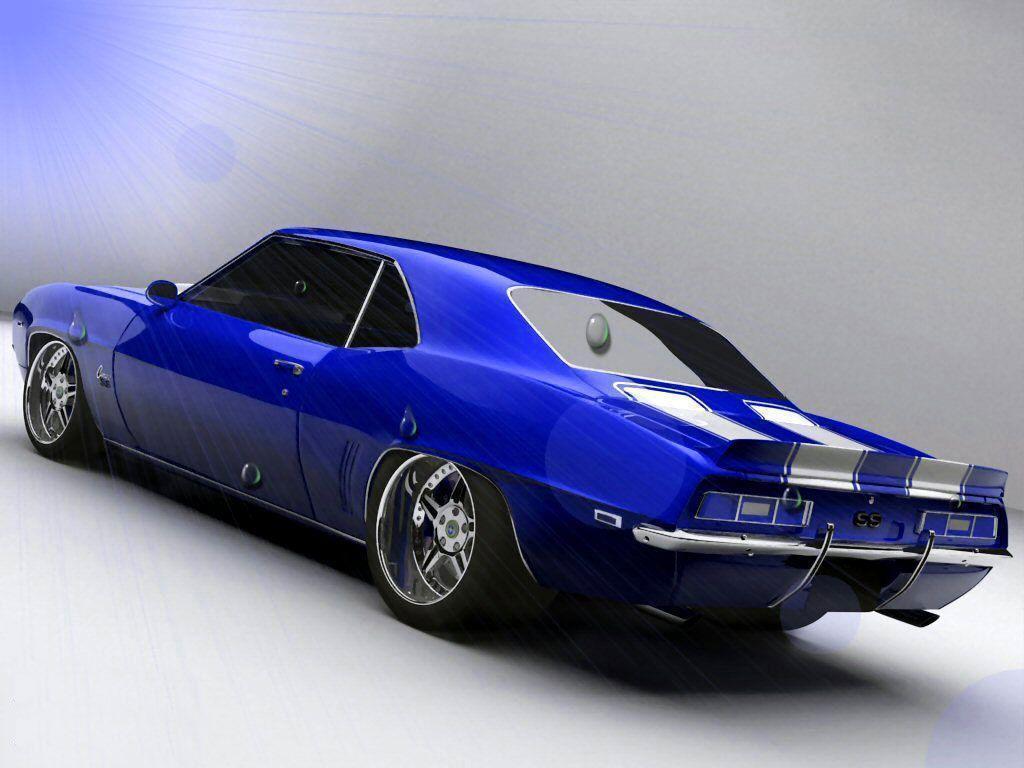 Blue Muscle Cars Wallpapers - Top Free Blue Muscle Cars Backgrounds ...