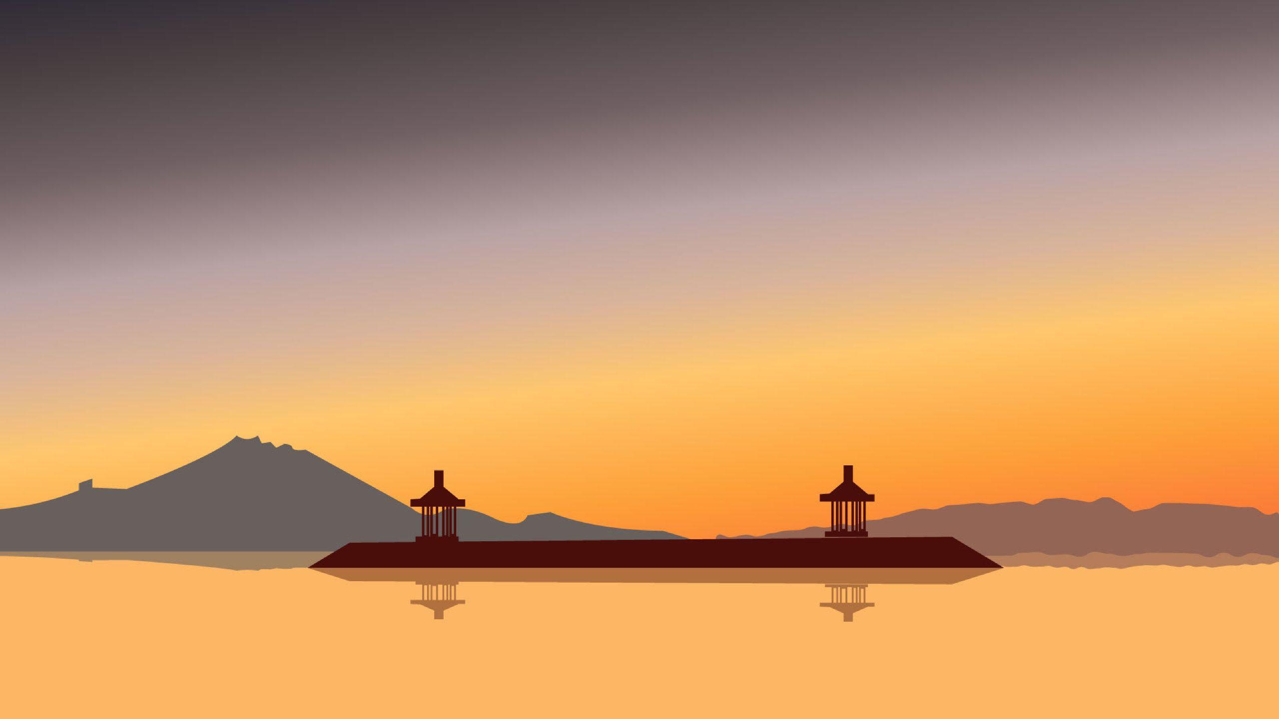 Minimalist Island Wallpapers - Top Free Minimalist Island Backgrounds ...