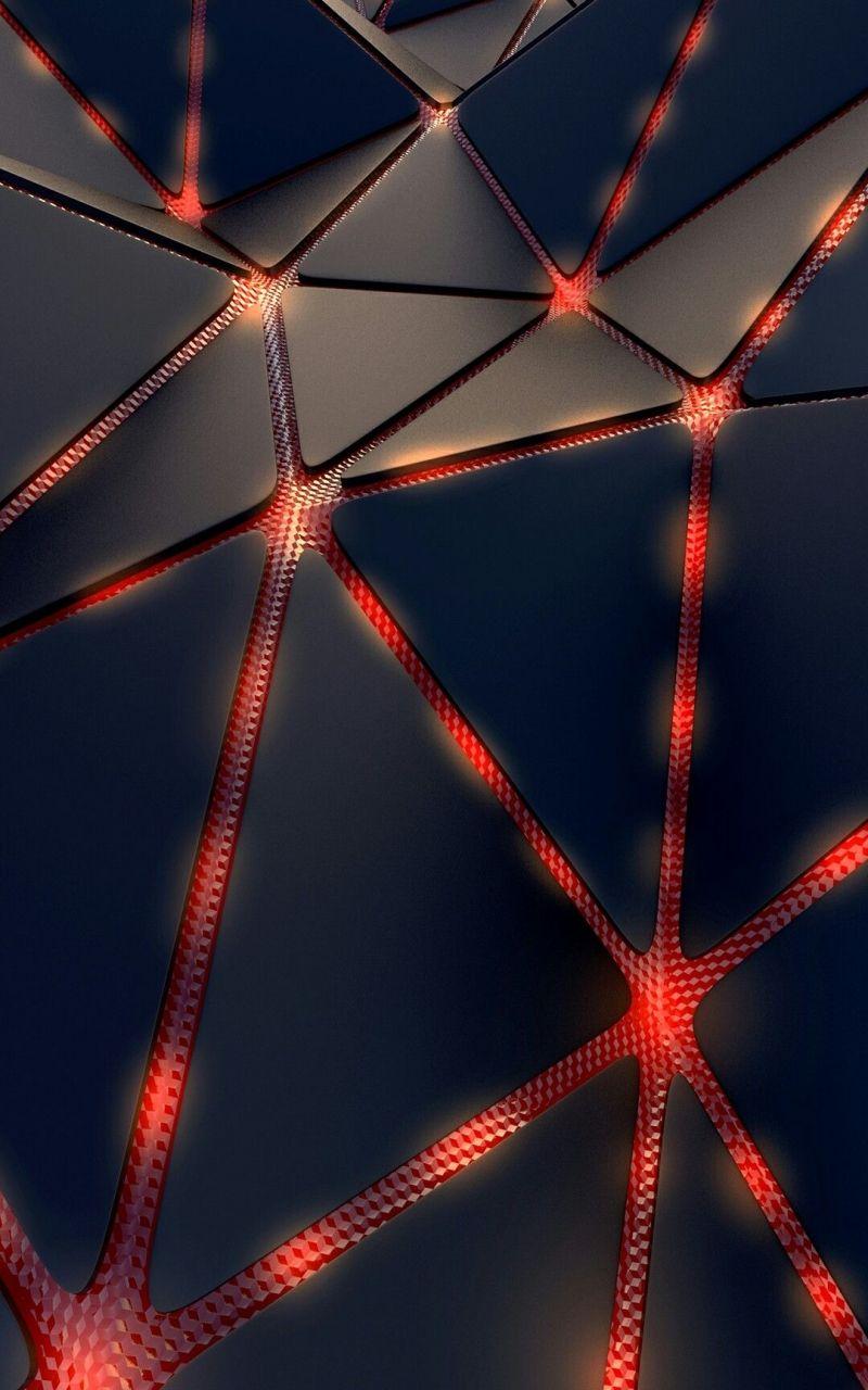 Red and Black Geometric Wallpapers - Top Free Red and Black Geometric ...