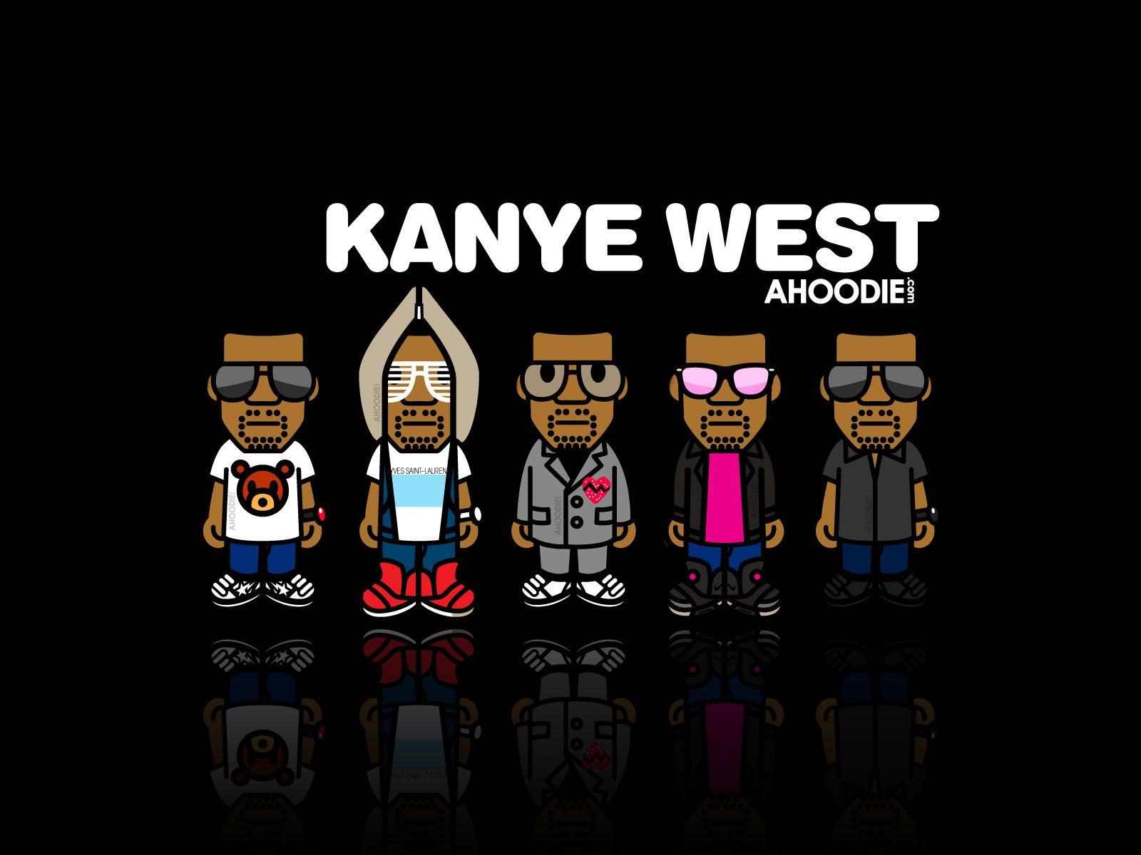 Kanye West Cartoon Wallpapers - Top Free Kanye West Cartoon Backgrounds ...