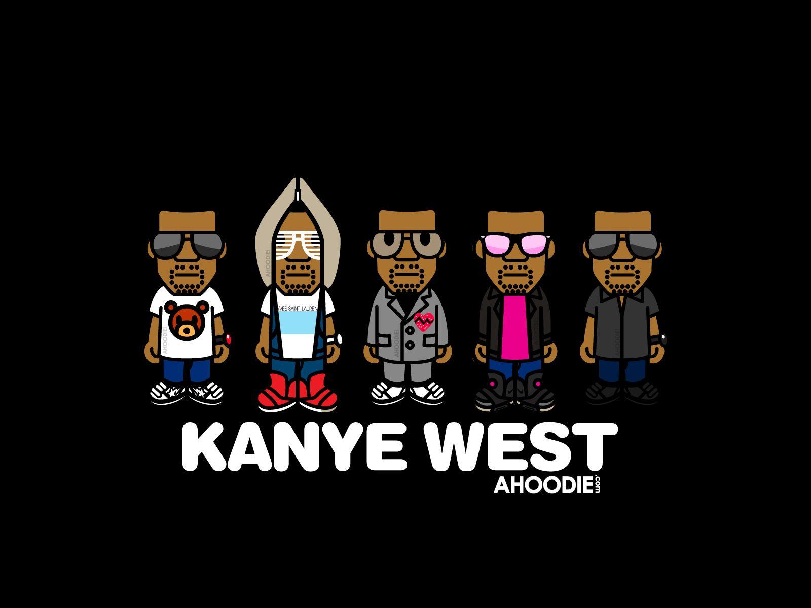 Kanye West Cartoon Wallpapers - Top Free Kanye West Cartoon Backgrounds ...