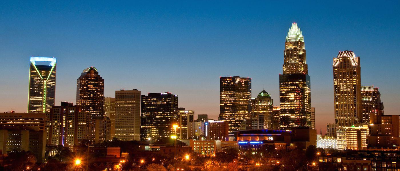 Charlotte Skyline Wallpapers - Top Free Charlotte Skyline Backgrounds ...