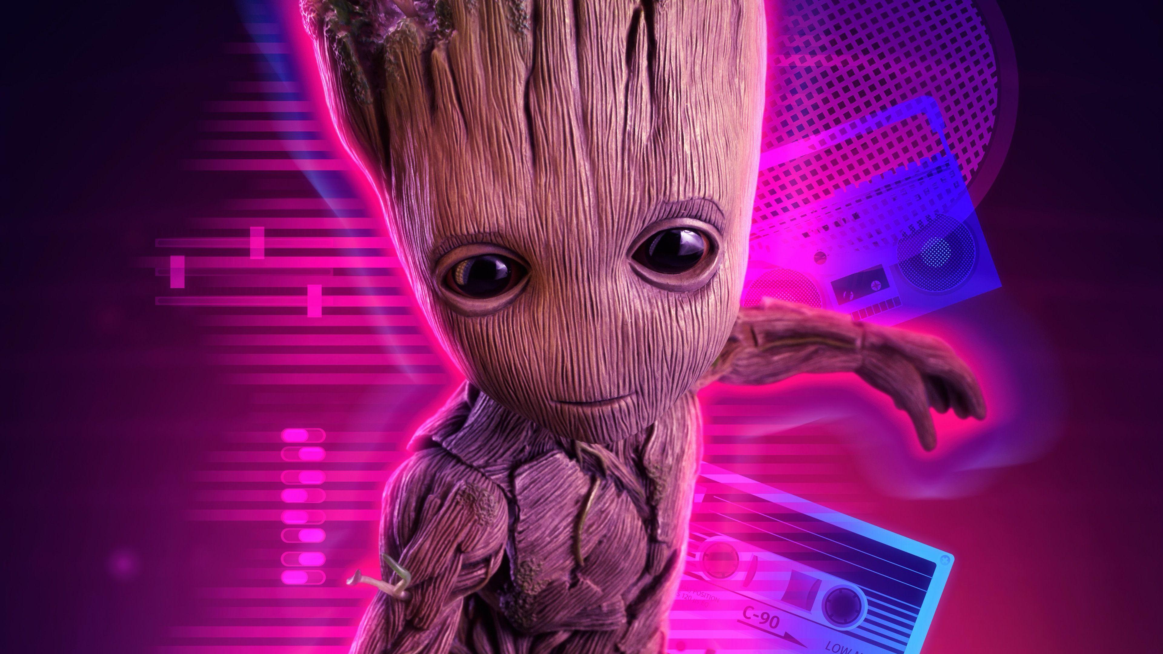 HD Groot Wallpapers - Top Free HD Groot Backgrounds - WallpaperAccess