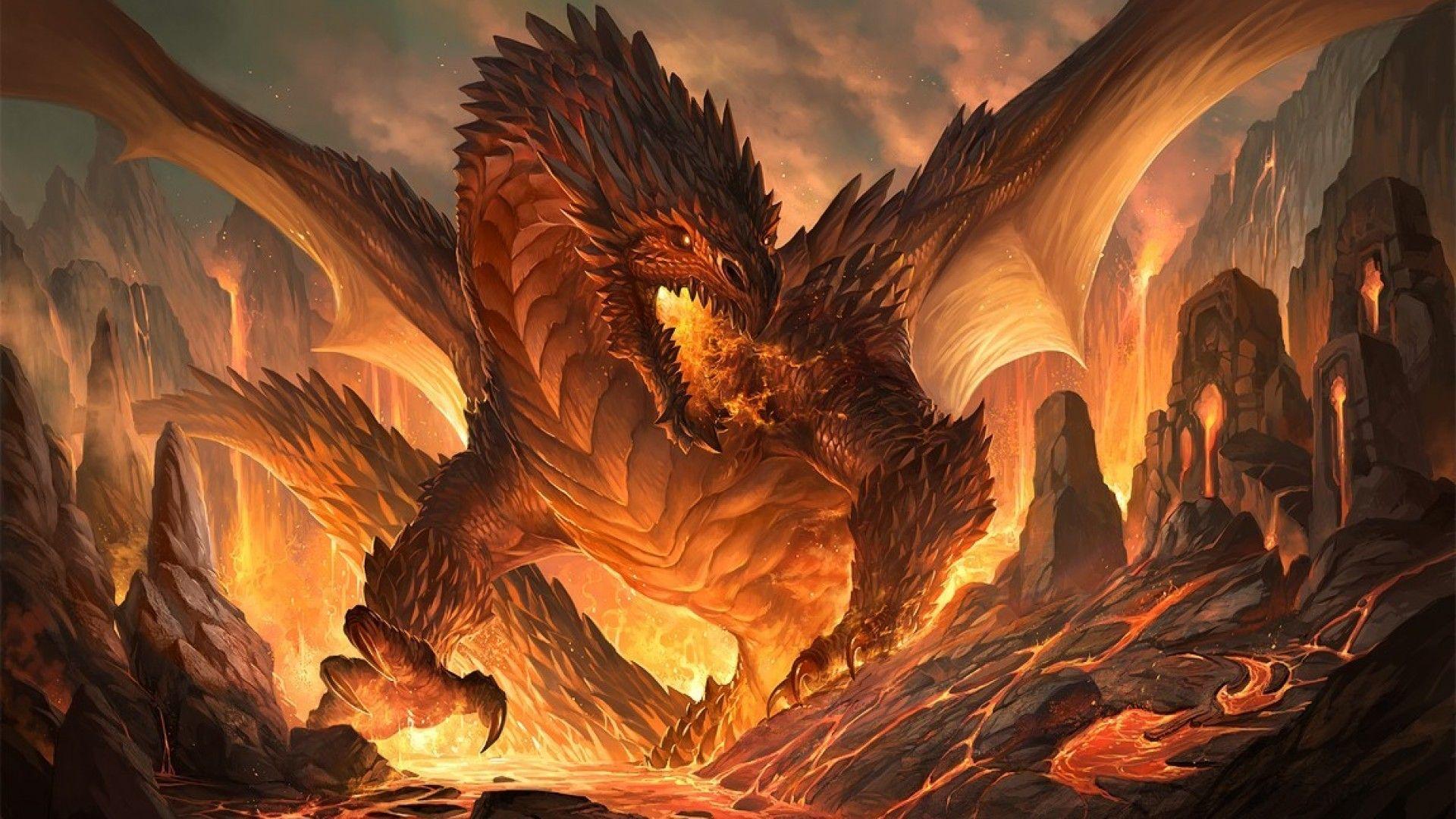 Cool Fire Dragon Wallpapers - Top Free Cool Fire Dragon Backgrounds ...