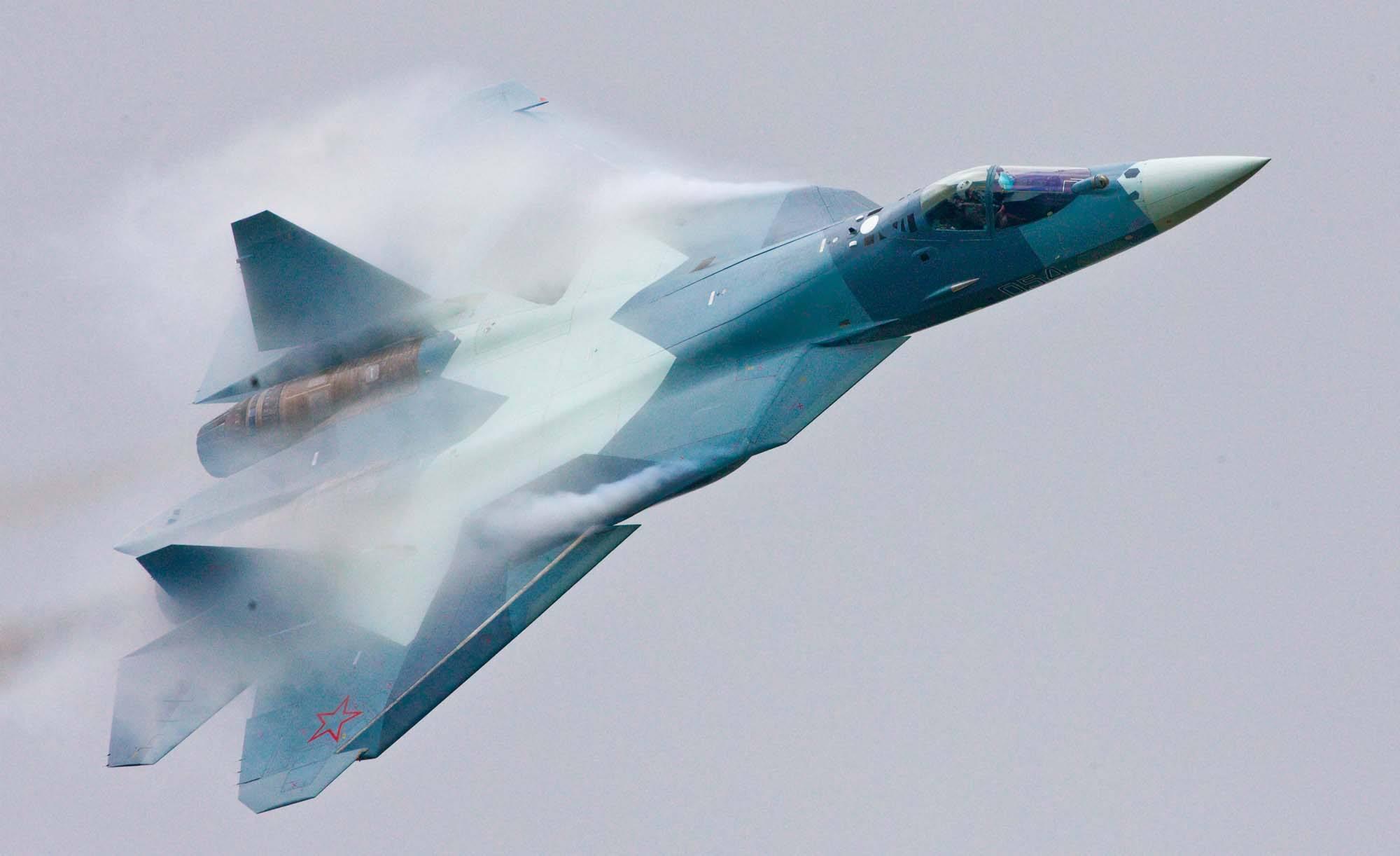 Sukhoi Su-57 Wallpapers - Top Free Sukhoi Su-57 Backgrounds ...