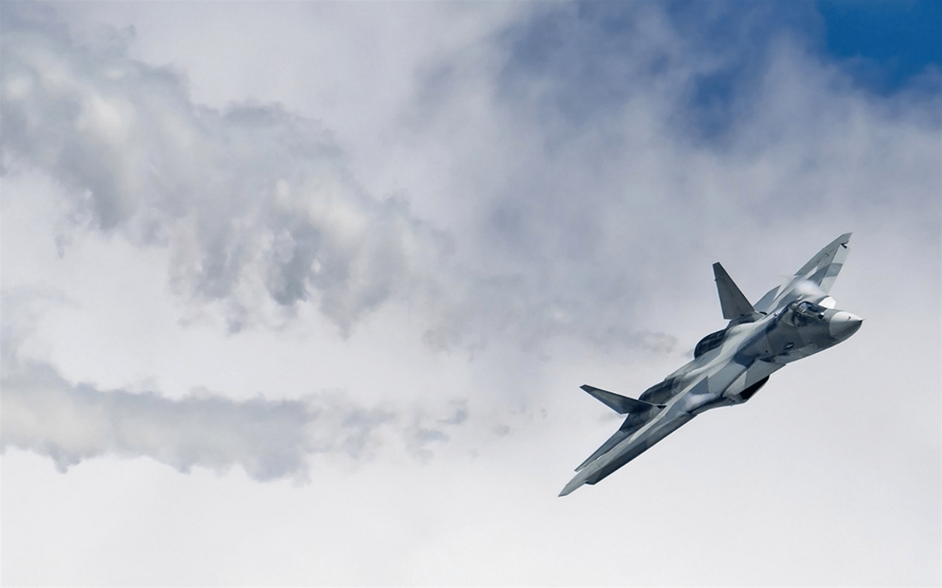 Sukhoi Su-57 Wallpapers - Top Free Sukhoi Su-57 Backgrounds ...