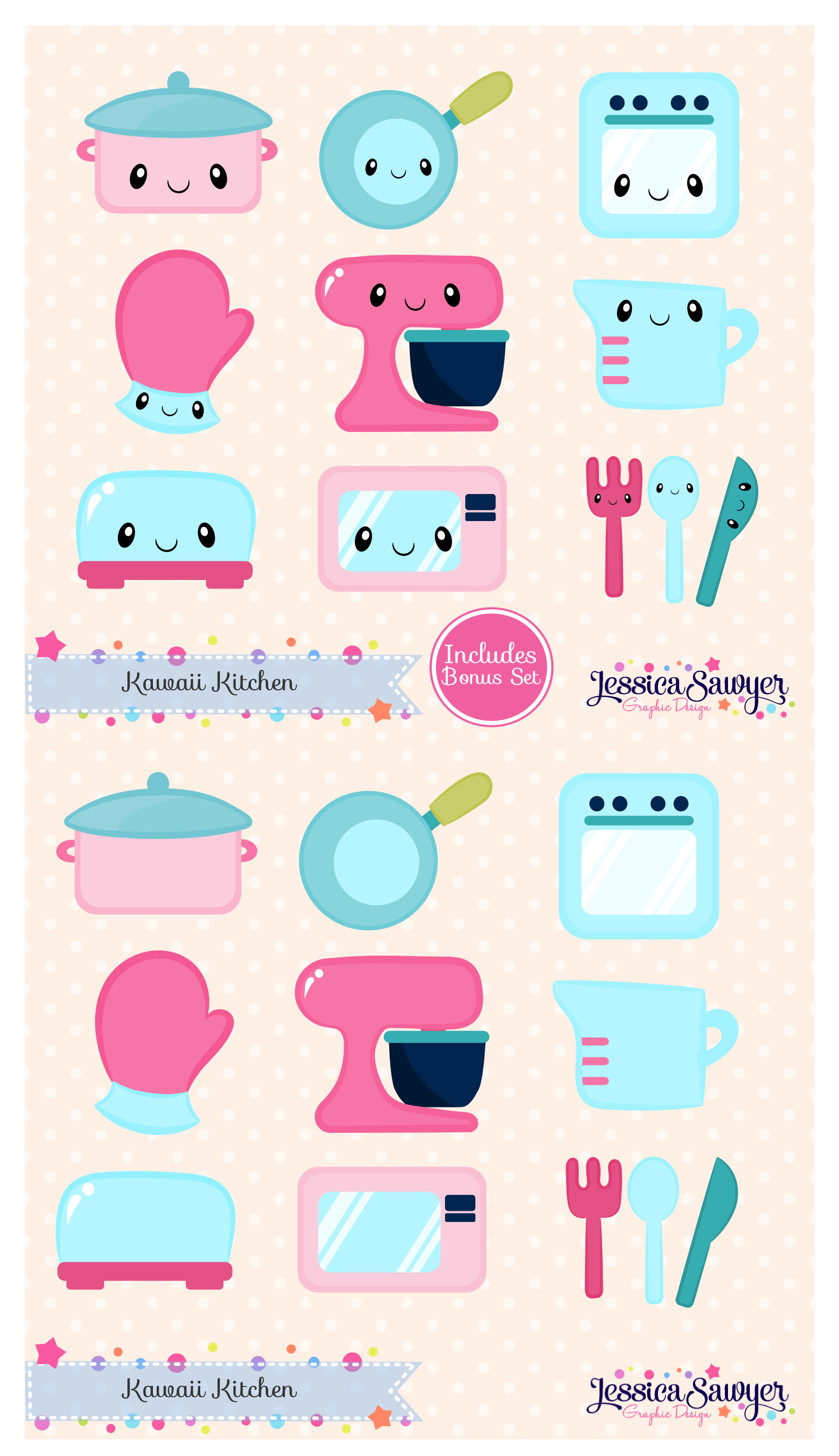 Kawaii Kitchen Wallpapers - Top Free Kawaii Kitchen Backgrounds ...