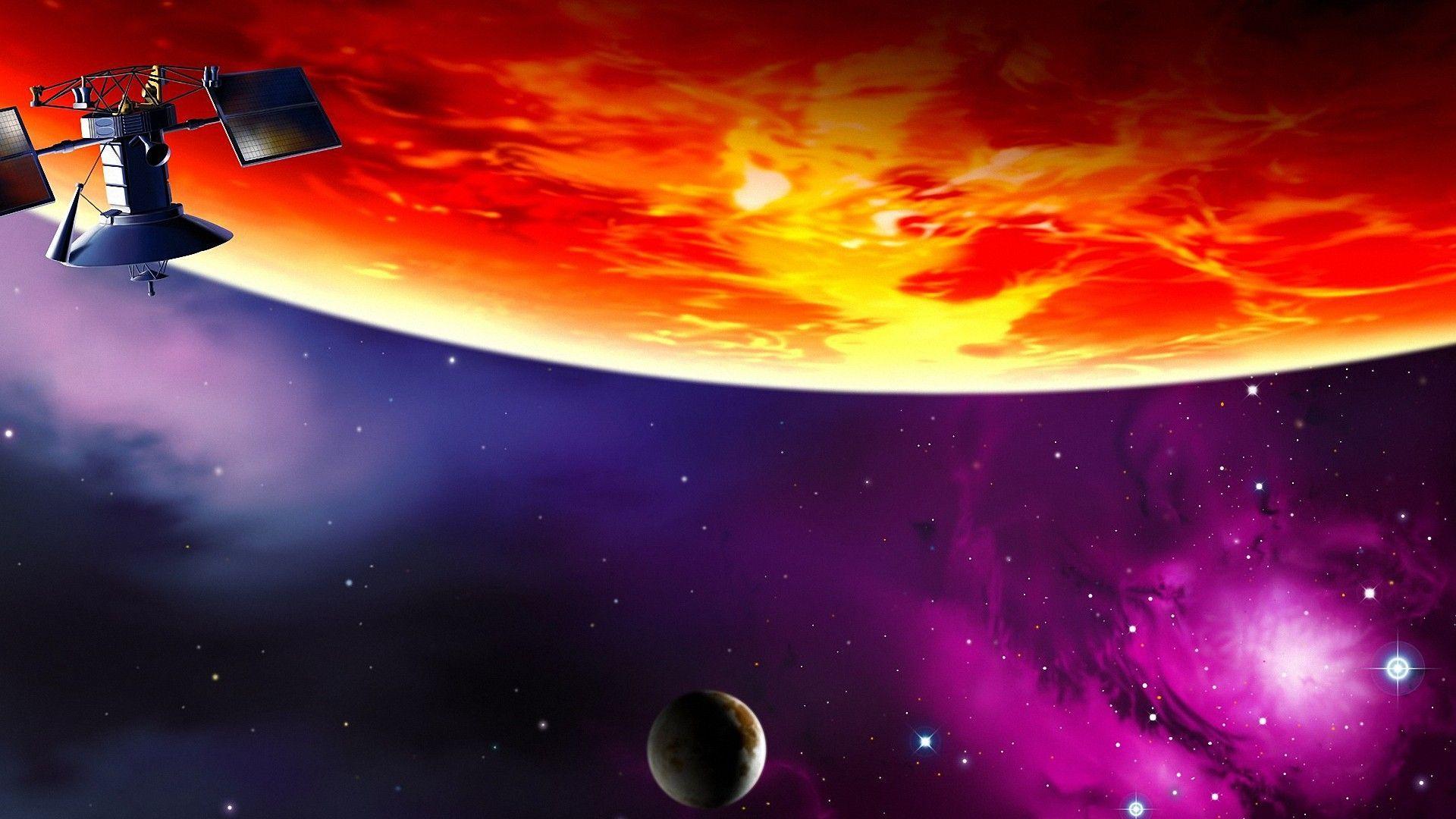 Space Satellite Wallpapers - Top Free Space Satellite Backgrounds ...