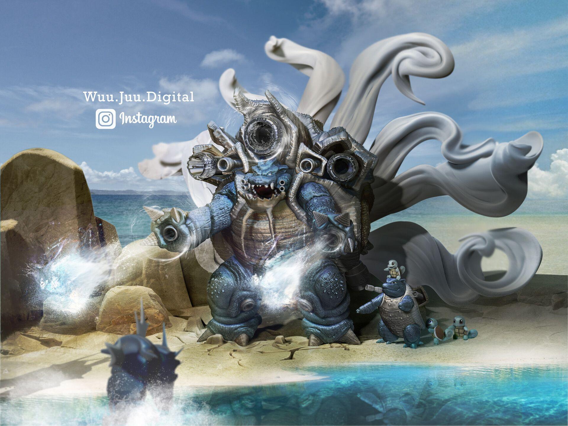 Blastoise Realistic Wallpapers - Top Free Blastoise Realistic ...