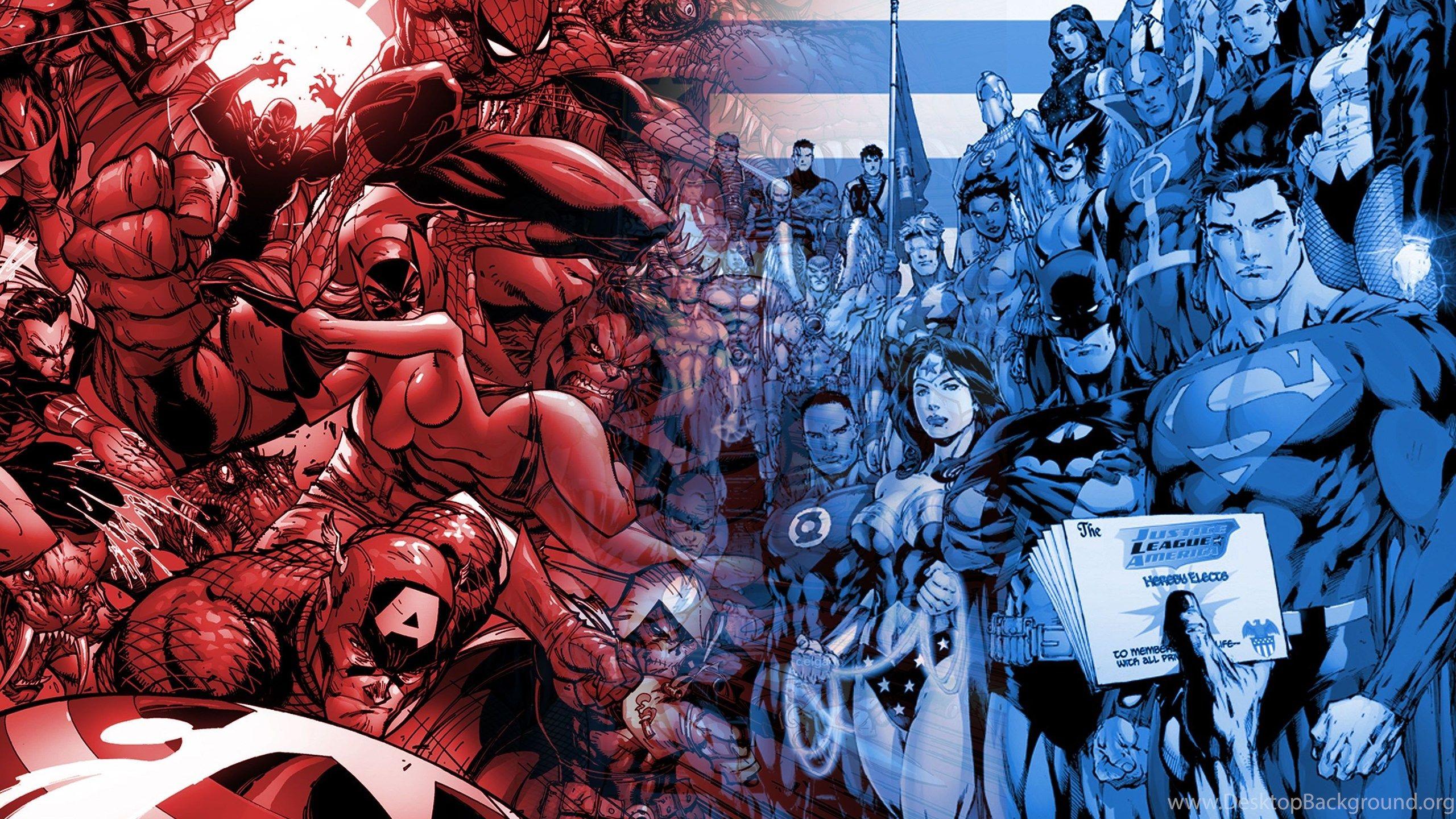 DC vs Marvel Desktop Wallpapers - Top Free DC vs Marvel Desktop ...