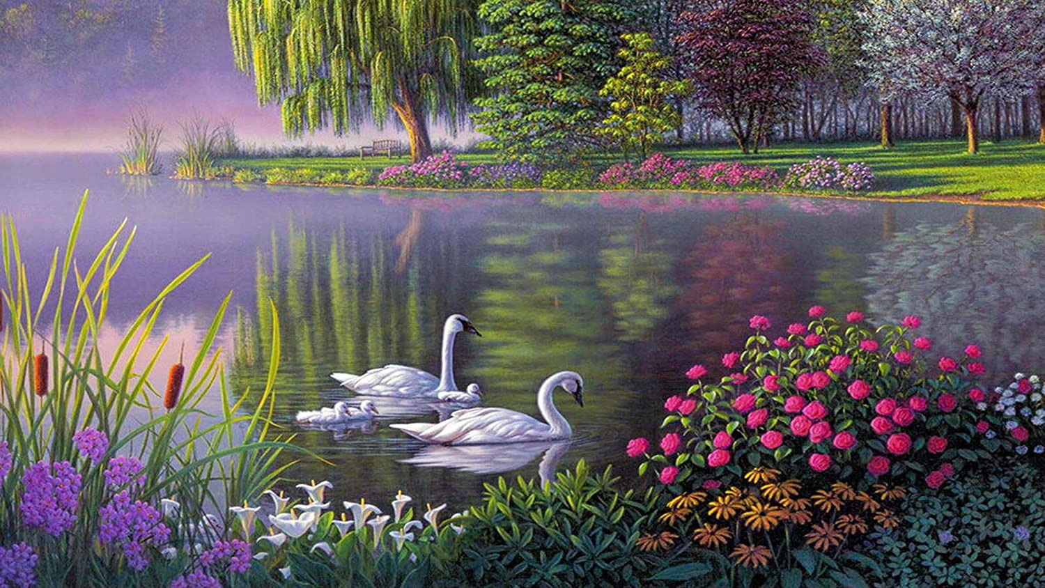 Swan Art Wallpapers - Top Free Swan Art Backgrounds - WallpaperAccess