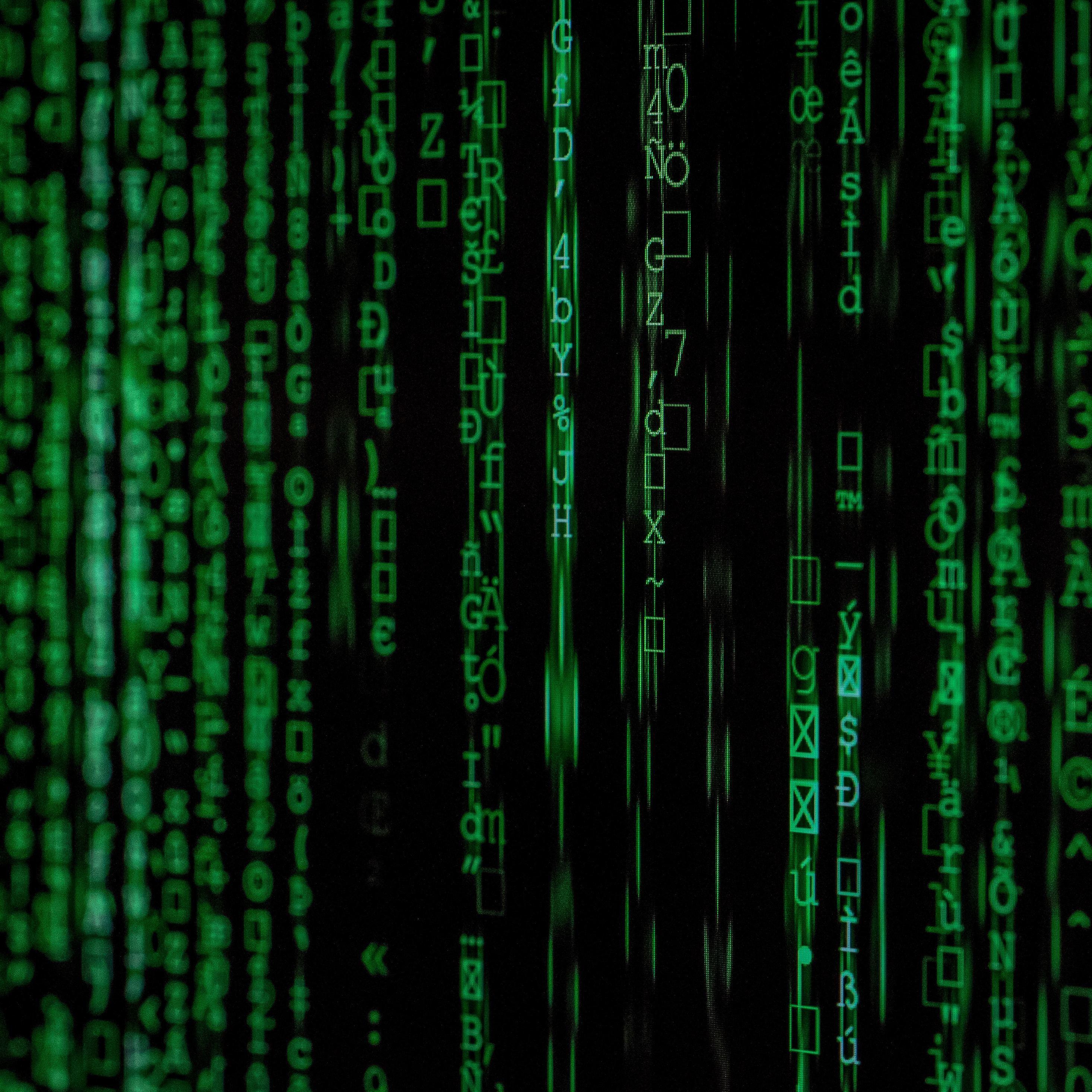 Green Binary Code Wallpapers - Top Free Green Binary Code Backgrounds ...