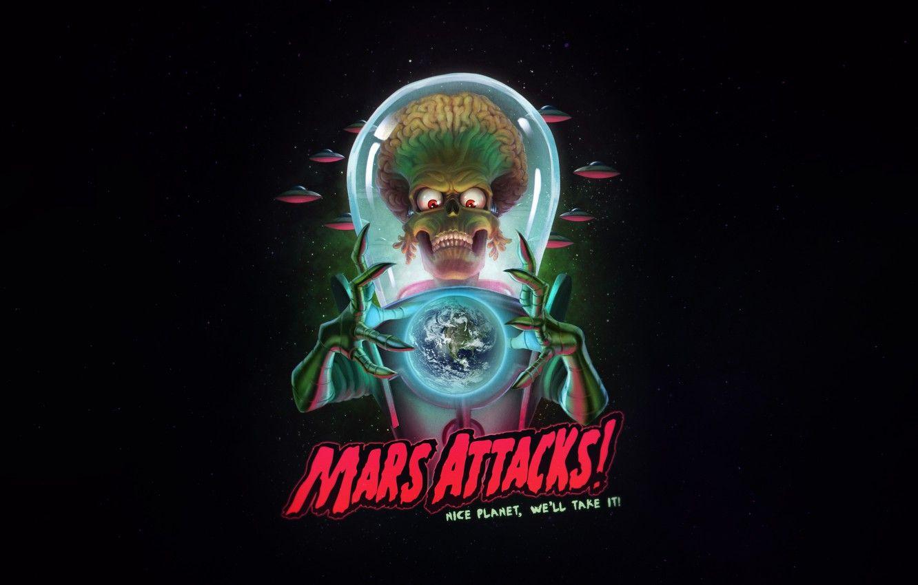 Mars Attack Wallpapers - Top Free Mars Attack Backgrounds - WallpaperAccess
