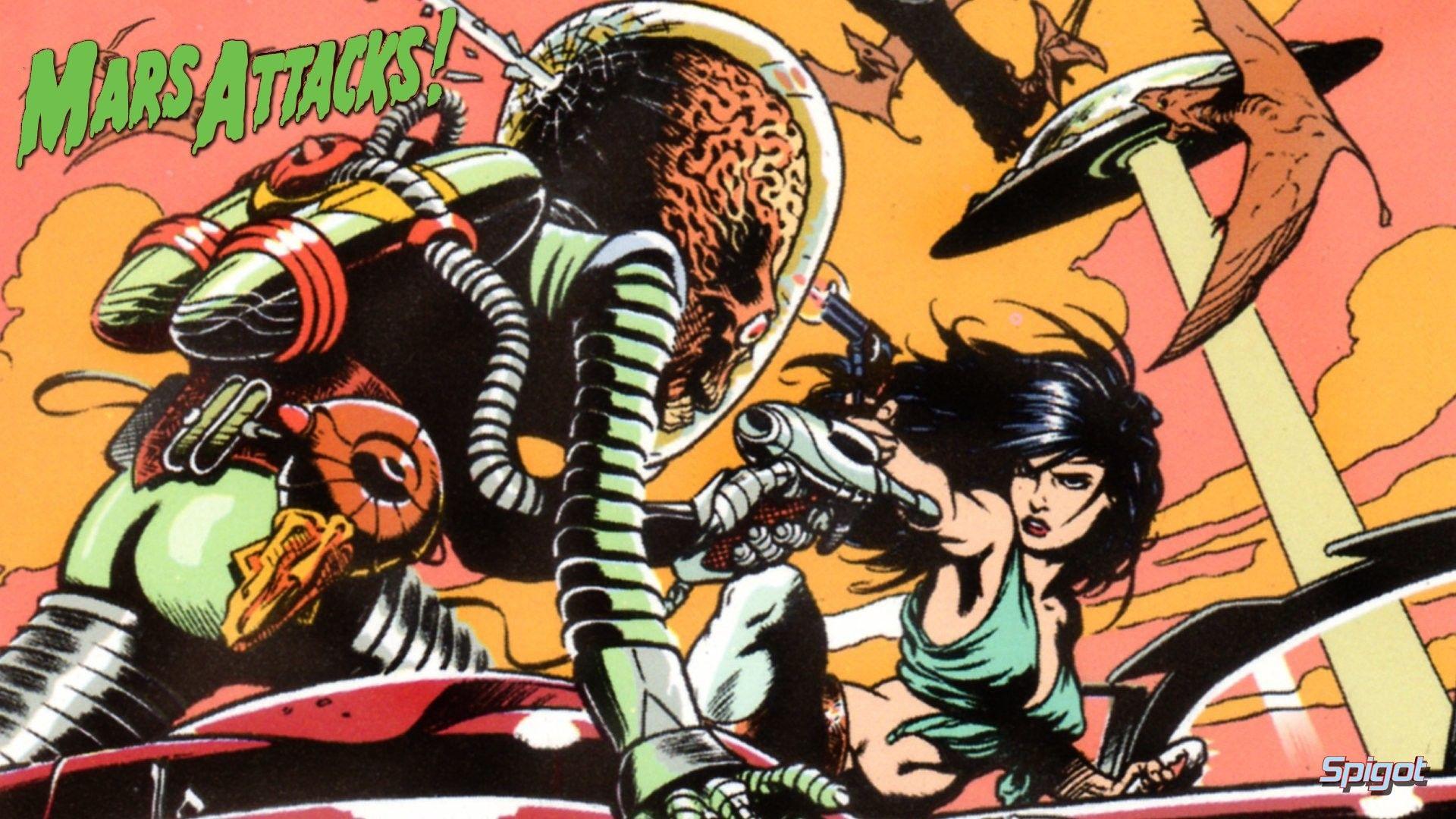 Mars Attack Wallpapers - Top Free Mars Attack Backgrounds - WallpaperAccess
