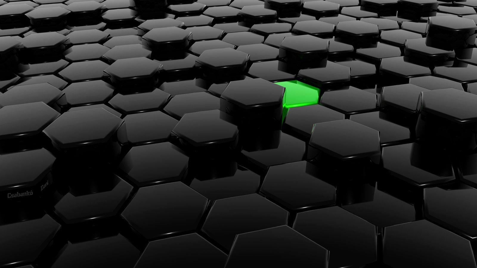 Black Hexagon Wallpapers - Top Free Black Hexagon Backgrounds ...
